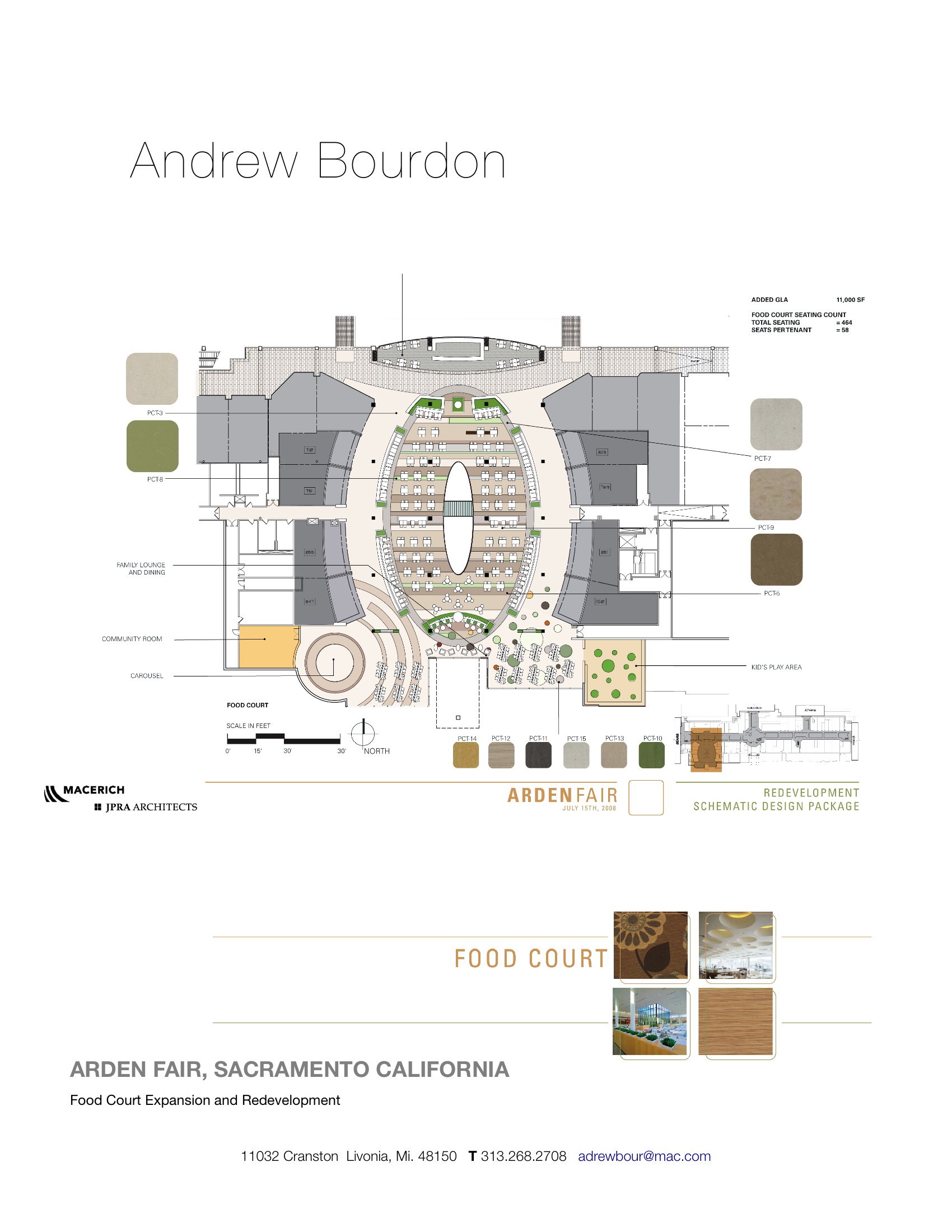 Food Court Concept by Andrew Bourdon at Coroflot.com