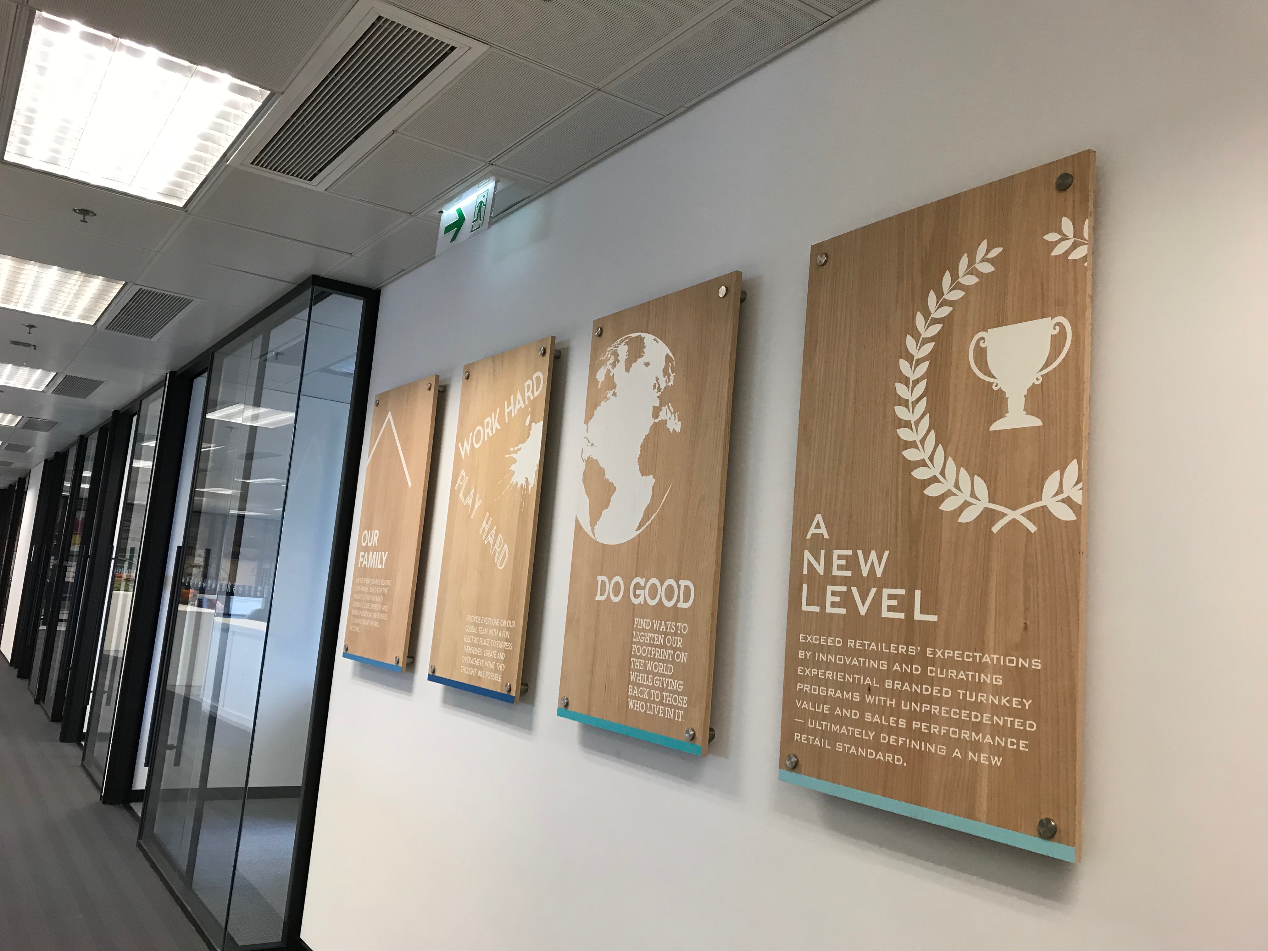 Company Value Boards by Cindy Cai at Coroflot.com