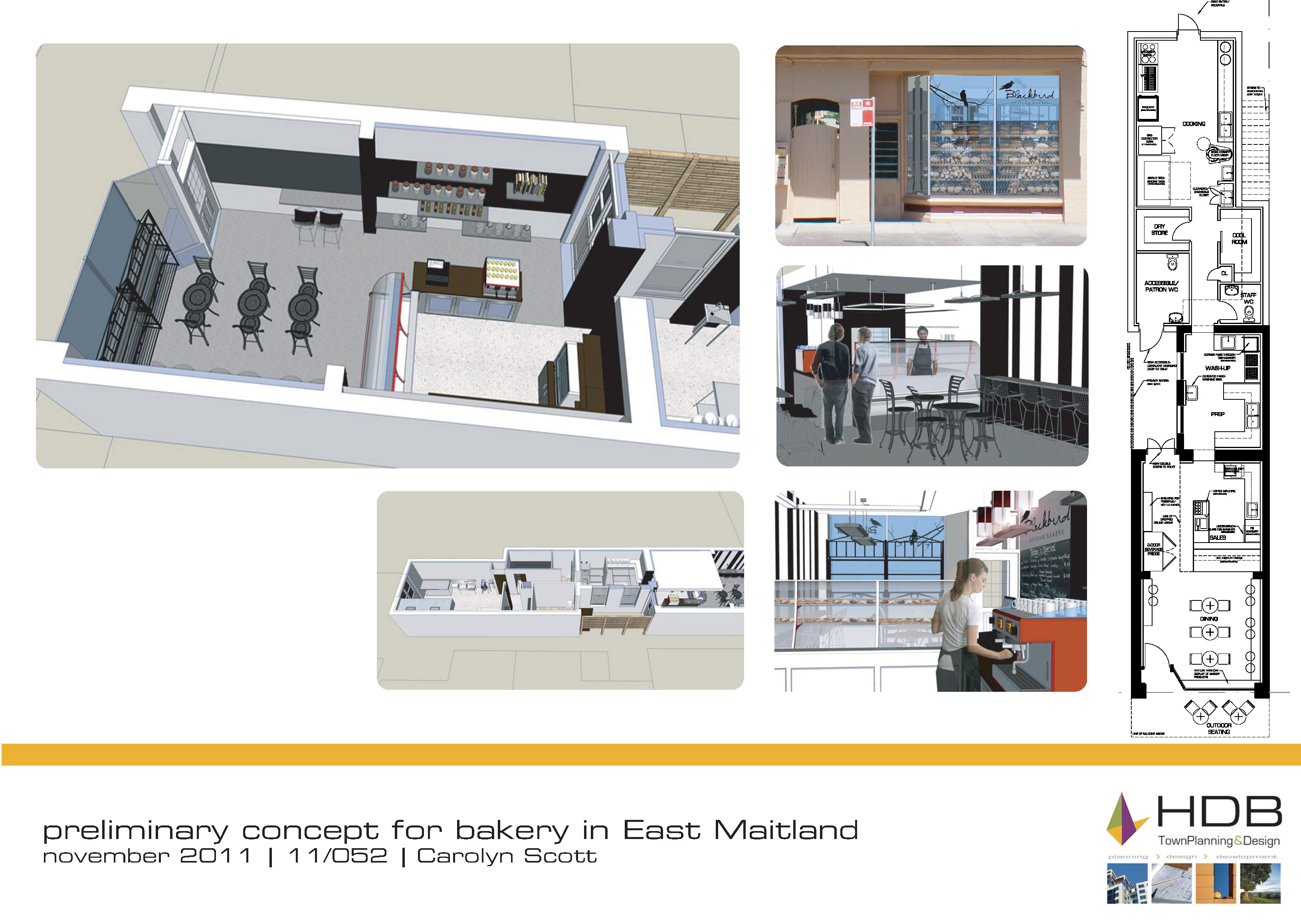 Architecture - Bakery/Cafe by Jian Vun at Coroflot.com