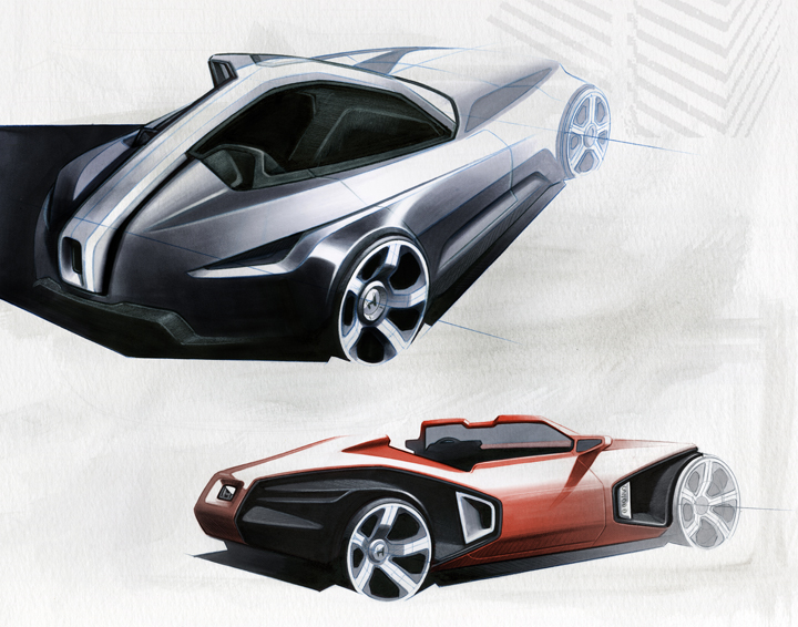 Honda S2000 by Kort Neumann at Coroflot.com