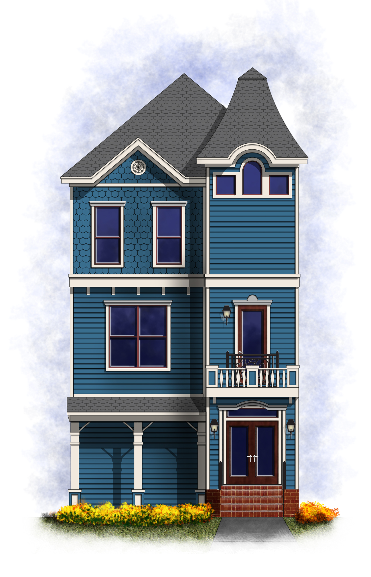 2D Architectural Renderings by Matthew Achey at Coroflot.com