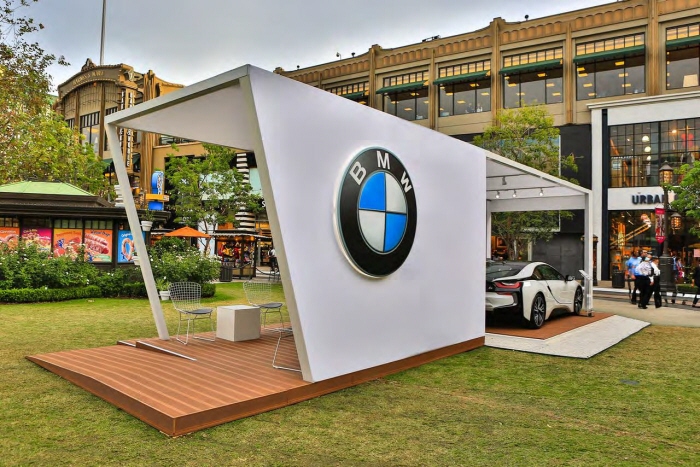 BMW i-Series Salon Pop-Up by Carlos Ferreira at Coroflot.com
