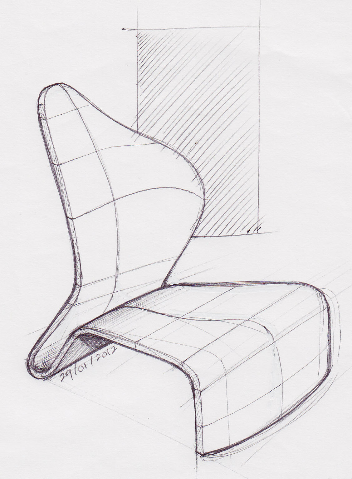 Chair Sketches by Michael Dharmawan at Coroflot.com