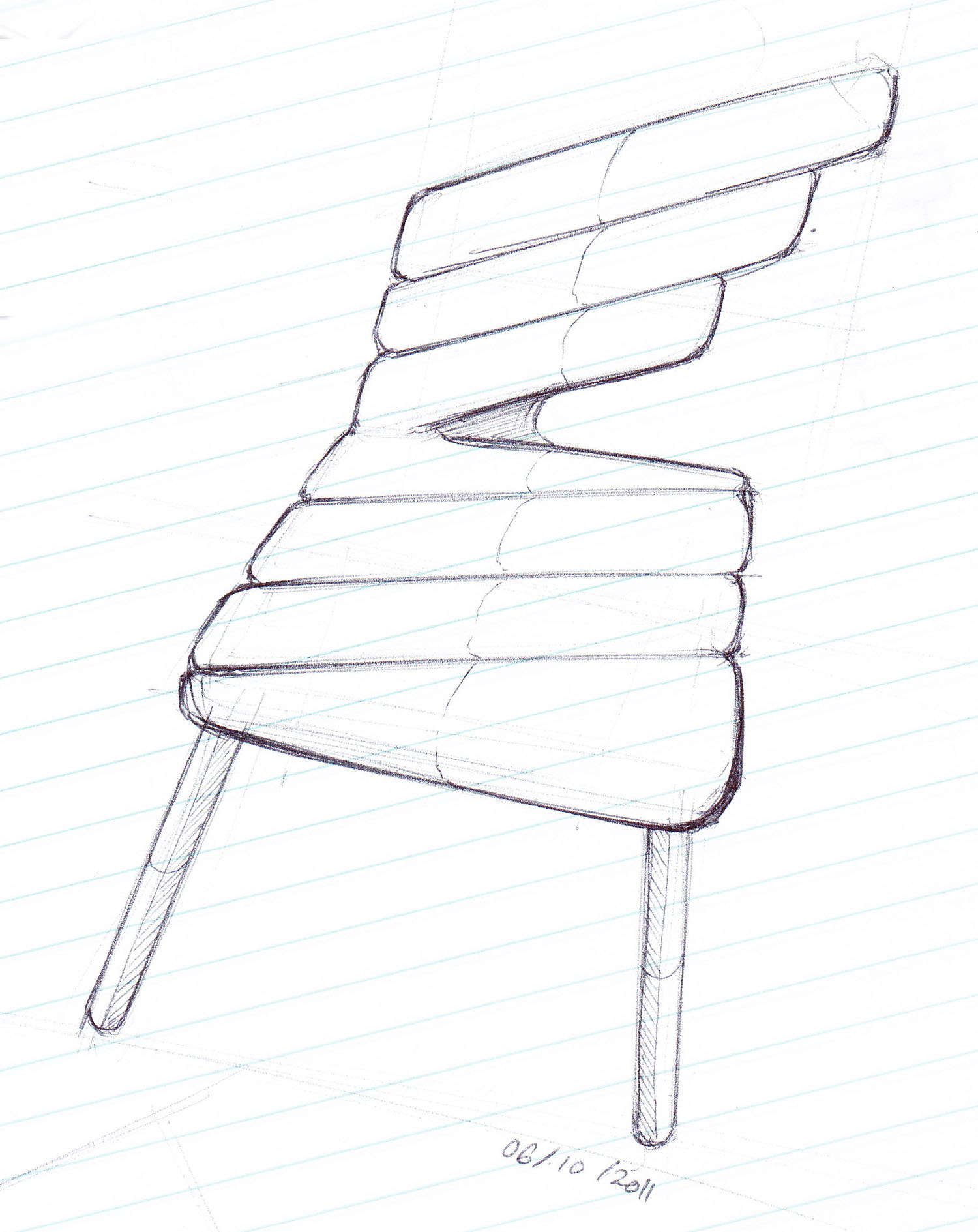 Chair Sketches by Michael Dharmawan at Coroflot.com