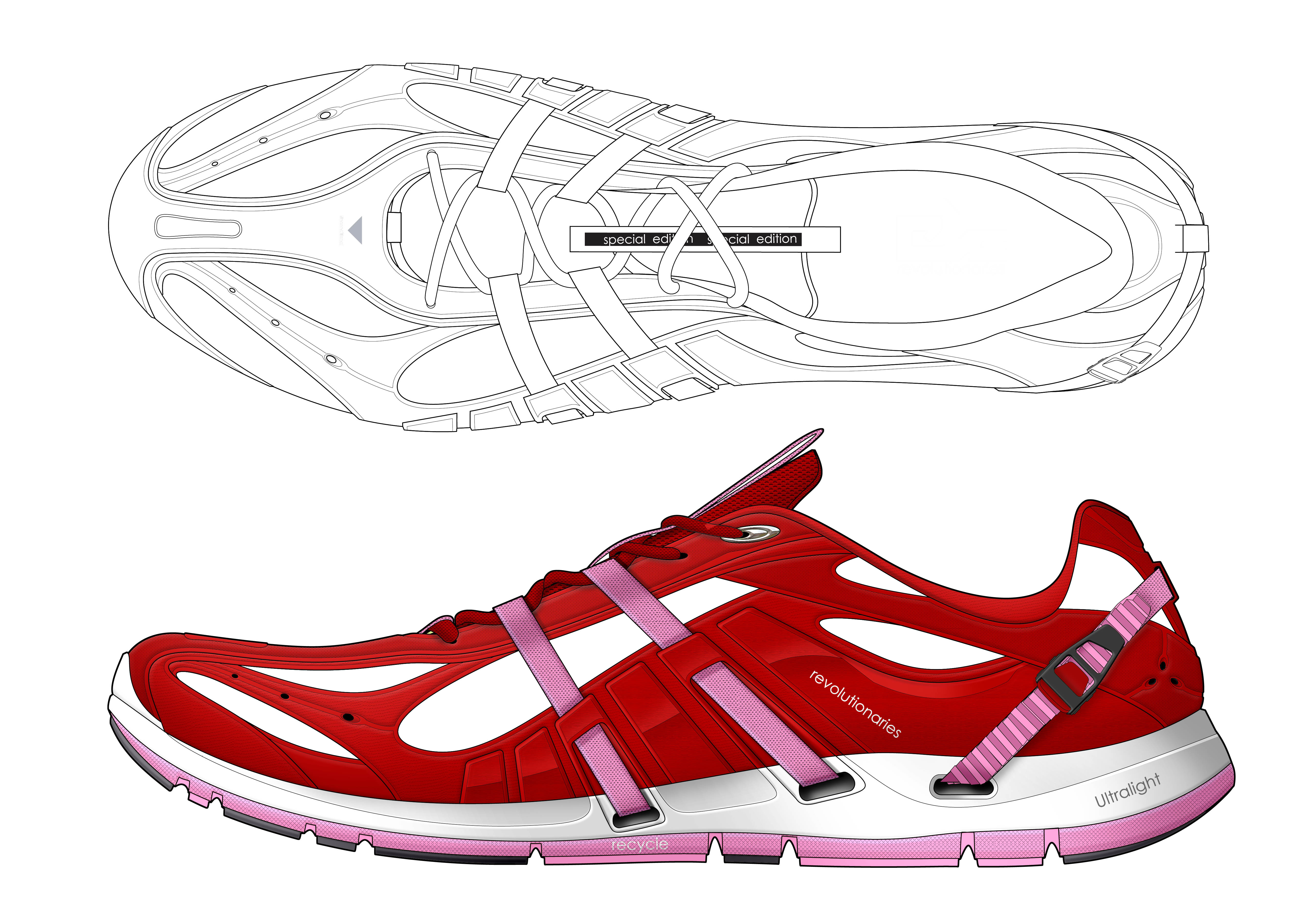 Phylon injection technique by DM .KANG at Coroflot.com