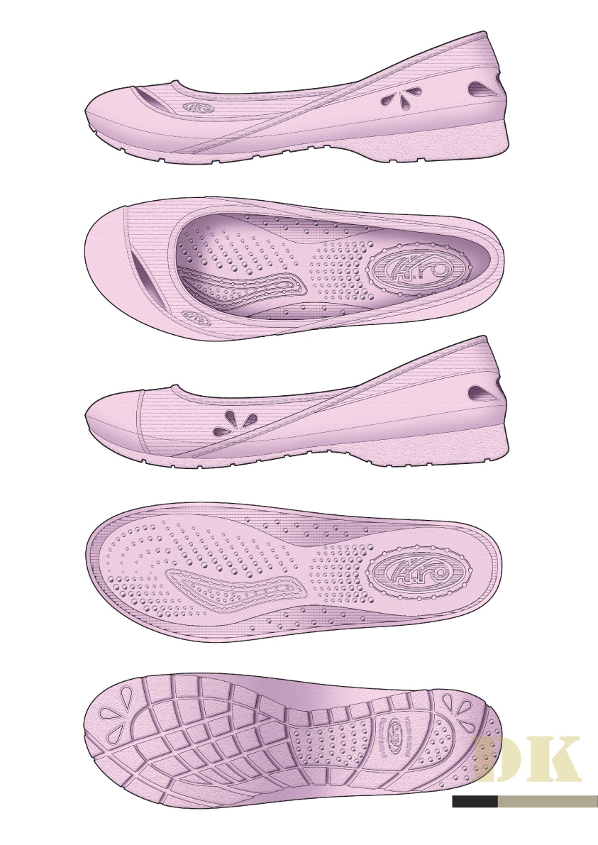 Phylon injection technique by DM .KANG at Coroflot.com