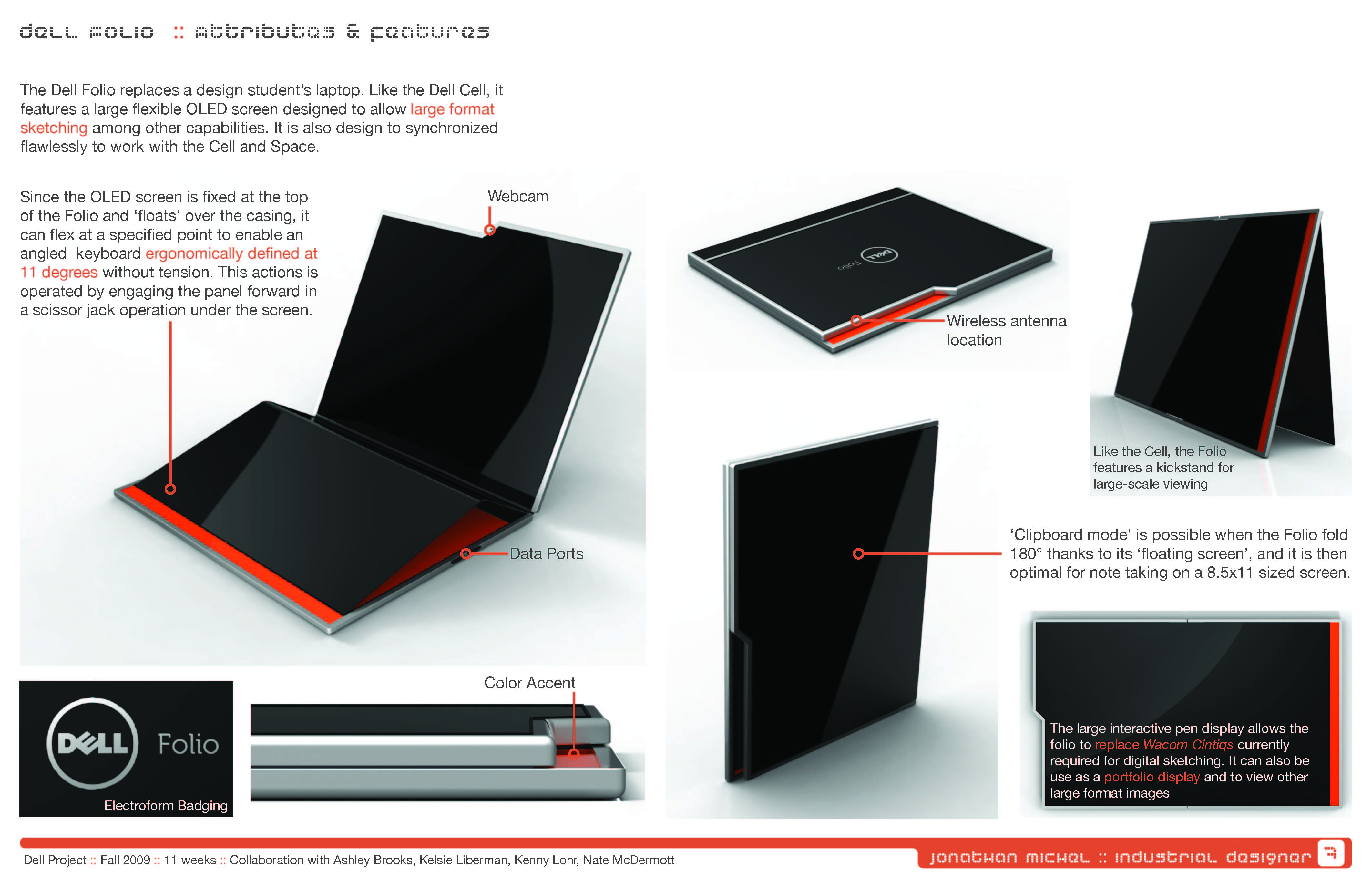 Dell Design Studio by Jonathan Michel at Coroflot.com