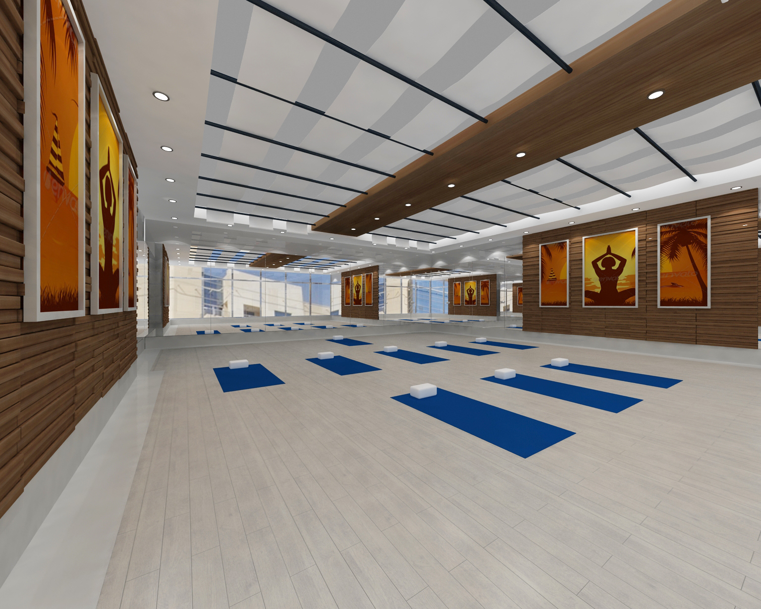 Yoga center design concept by yahkoob valappil at Coroflot.com