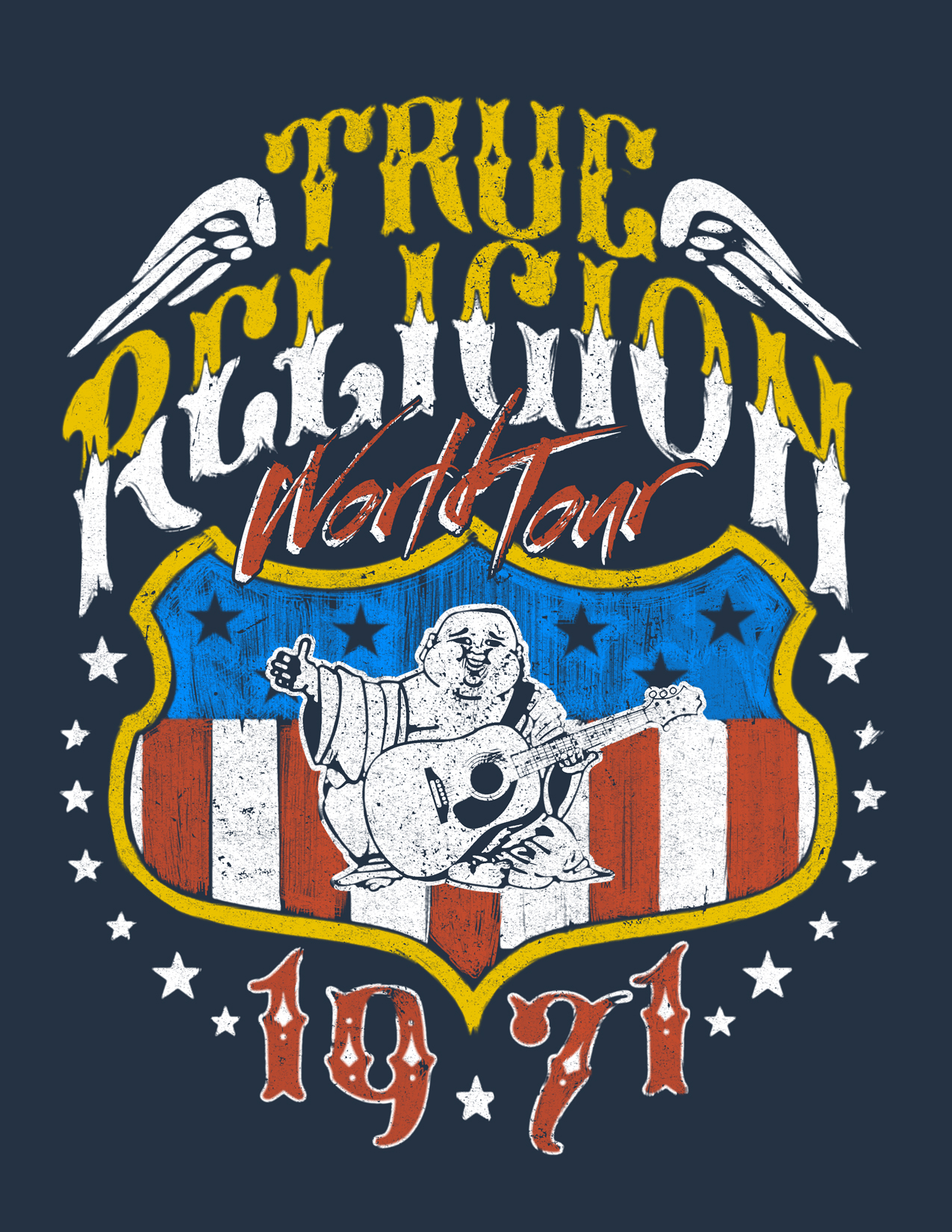 TRUE RELIGION GRAPHIC TEES by Jacob Arellano at Coroflot.com