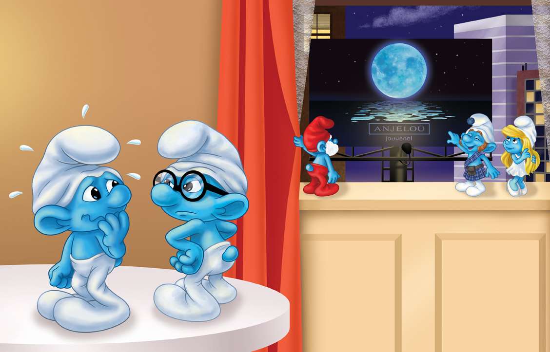 The Smurfs by Casey Sanborn at Coroflot.com