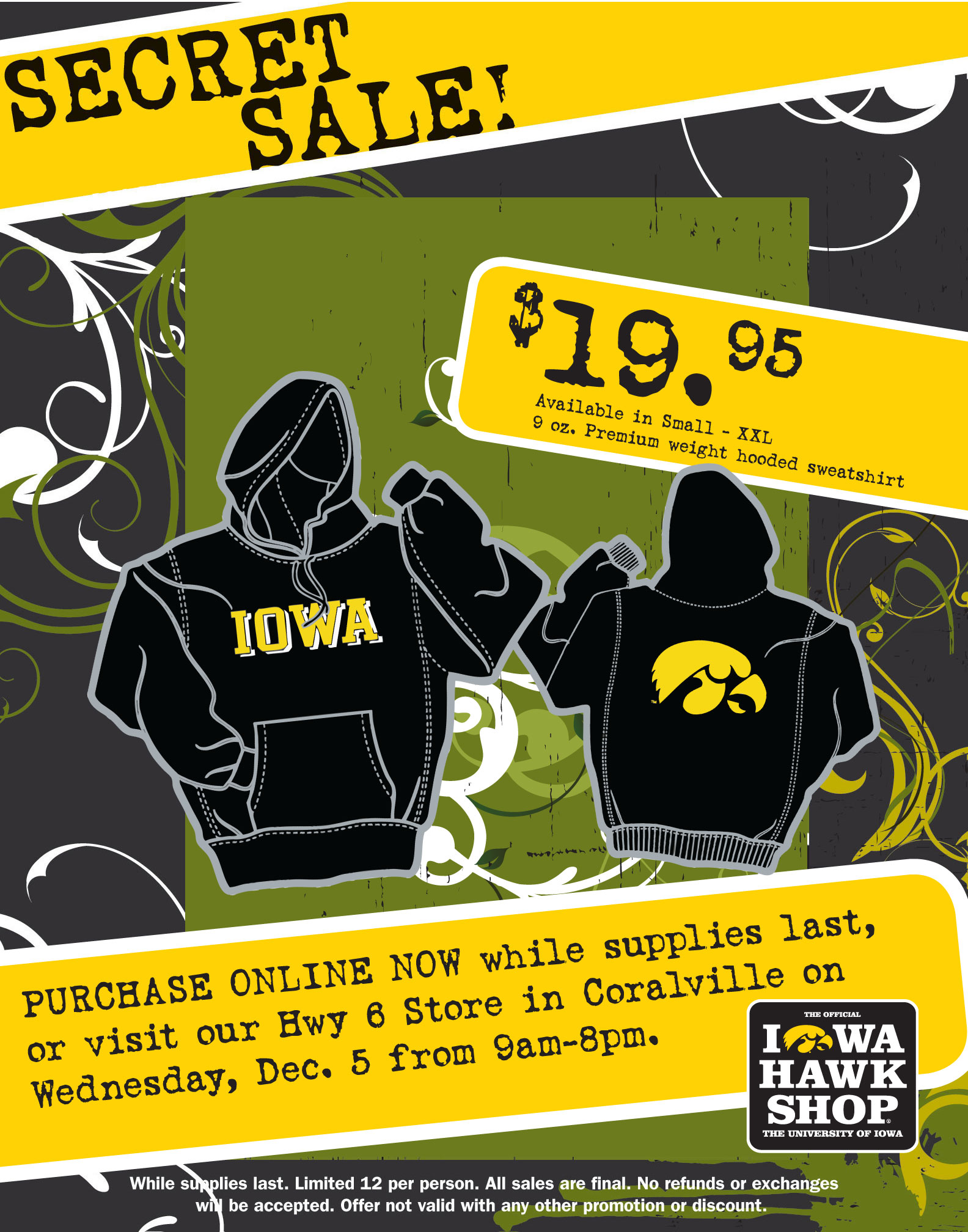 University of Iowa Bookstore Advertisements by Allyson Weber at ...