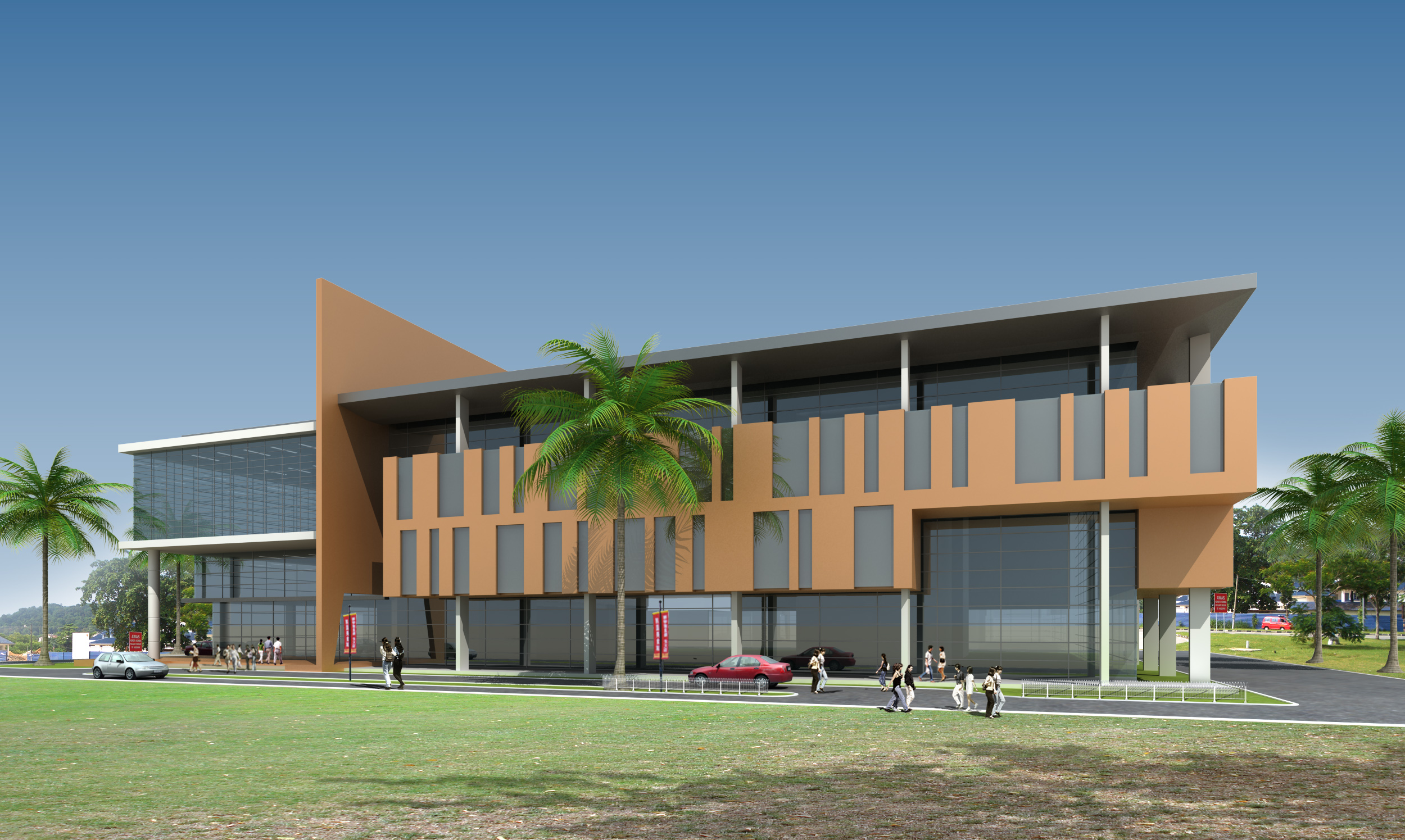 UAE University- Commercial Building by Omer Alfarook Elsheikh at ...