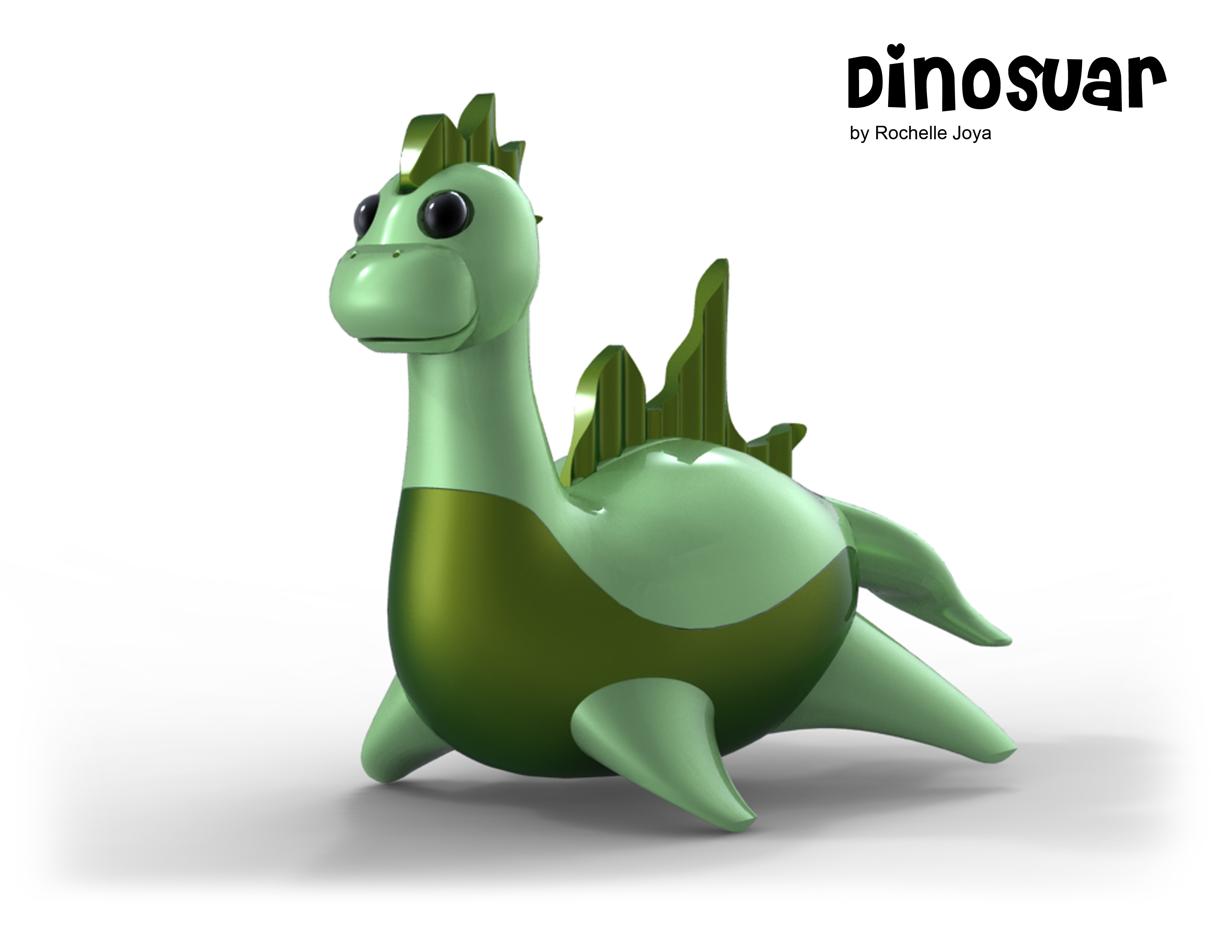 Dinosuar- Floating Dinosaur Toy by Rochelle Lozano at Coroflot.com