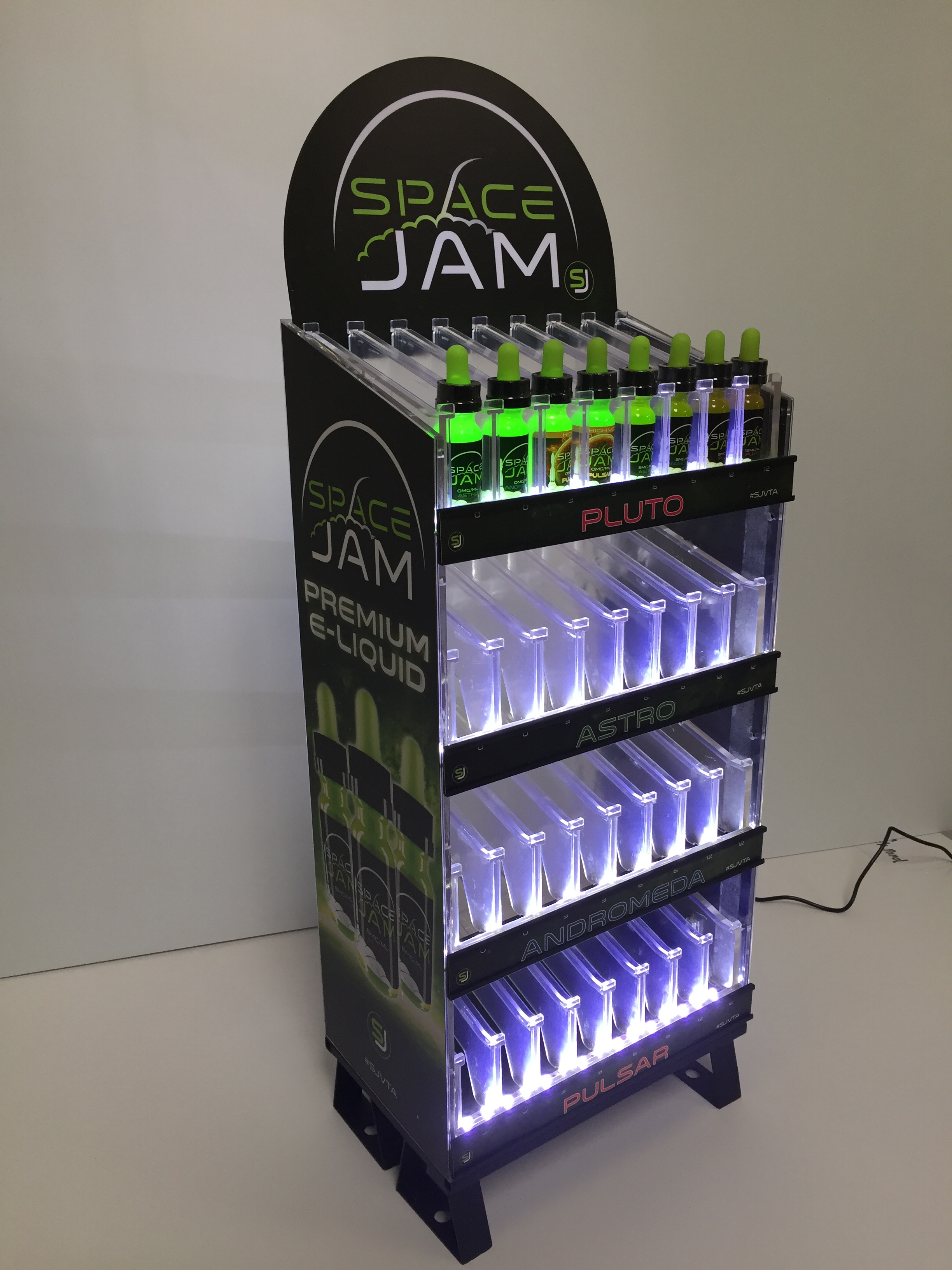Space Jam - 7/11 Lit Vape Counter DIsplay by Rochelle Lozano at ...