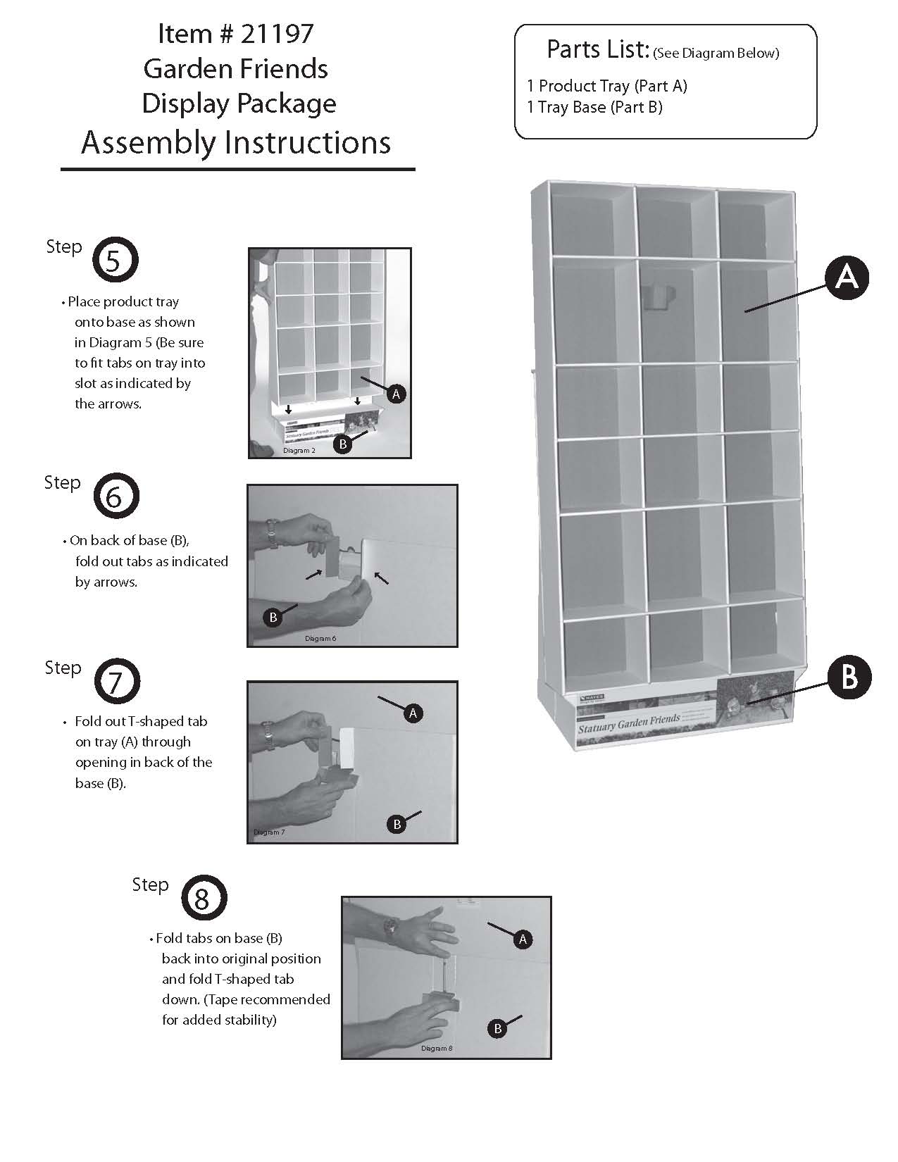 Display Design & Instructions by Ryan Stringfellow at Coroflot.com