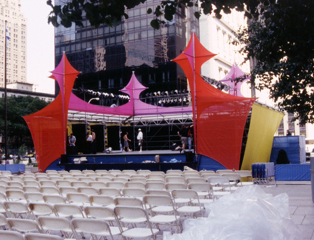 Dance Stage at World Trade Center NY - 2000 by Jeremy Thom at Coroflot.com