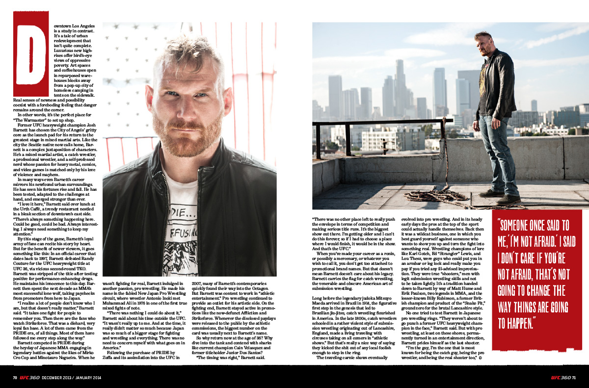 UFC Magazine Features by Randy Laybourne at Coroflot.com