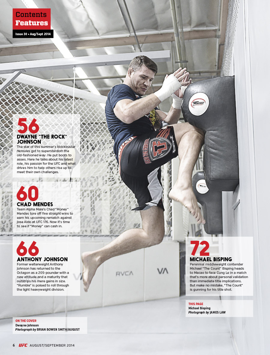 UFC Magazine Columns by Randy Laybourne at Coroflot.com