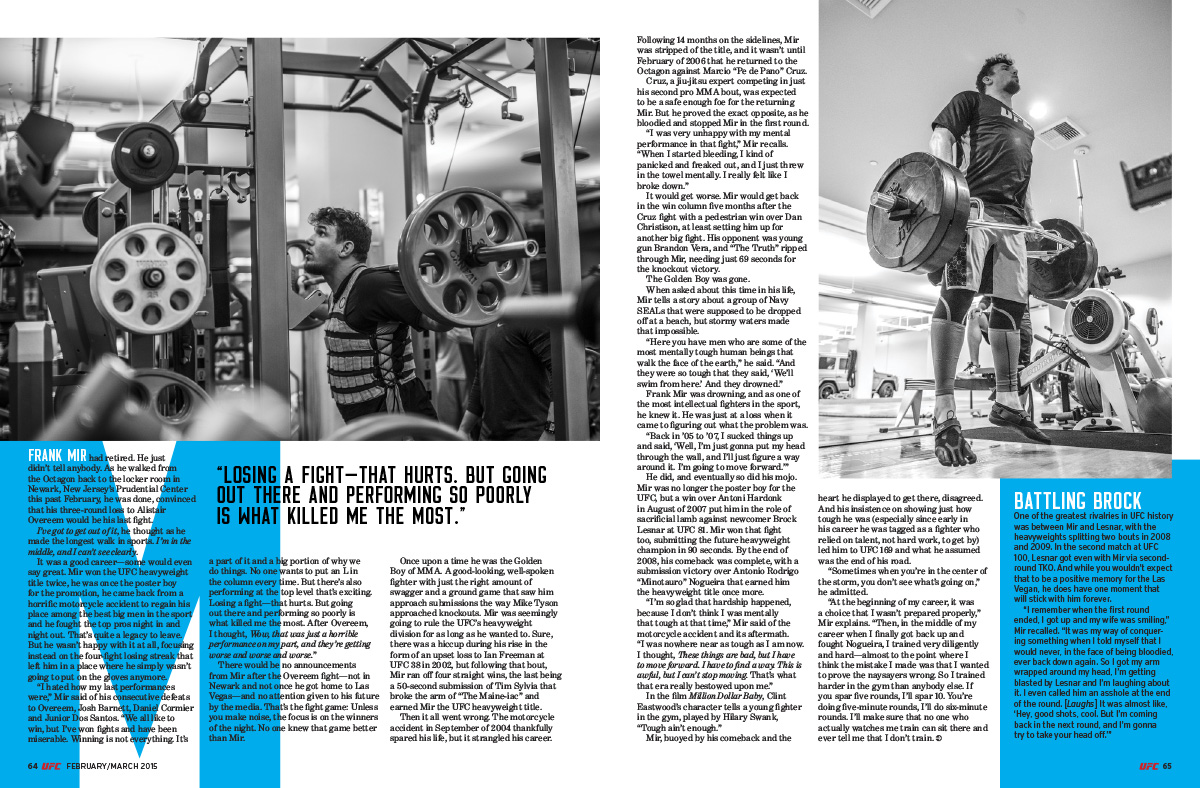 UFC Magazine Features by Randy Laybourne at Coroflot.com