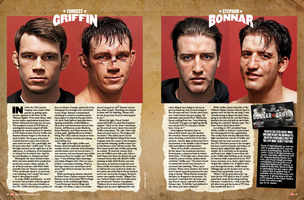 UFC Magazine Features by Randy Laybourne at Coroflot.com