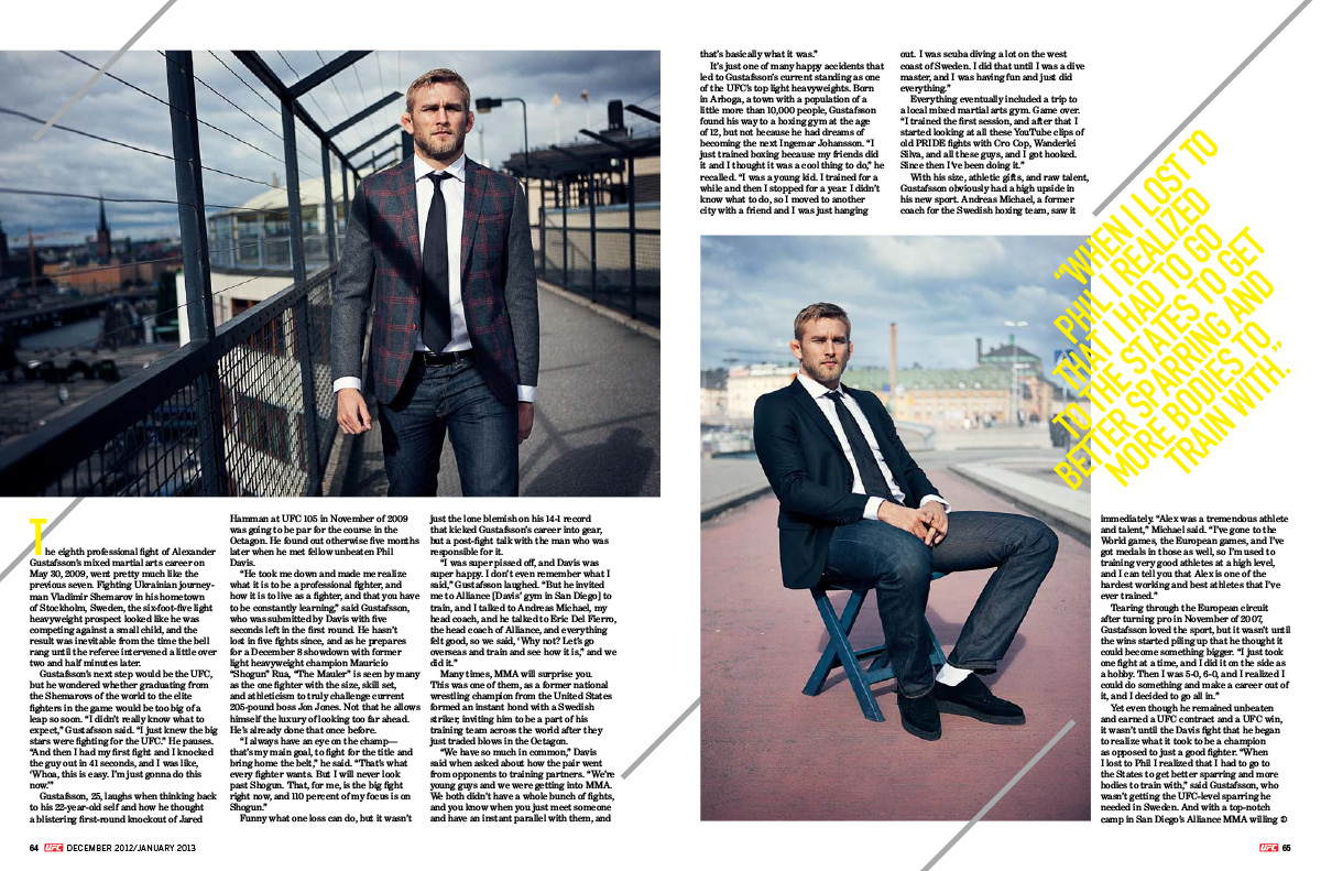 UFC Magazine Features by Randy Laybourne at Coroflot.com