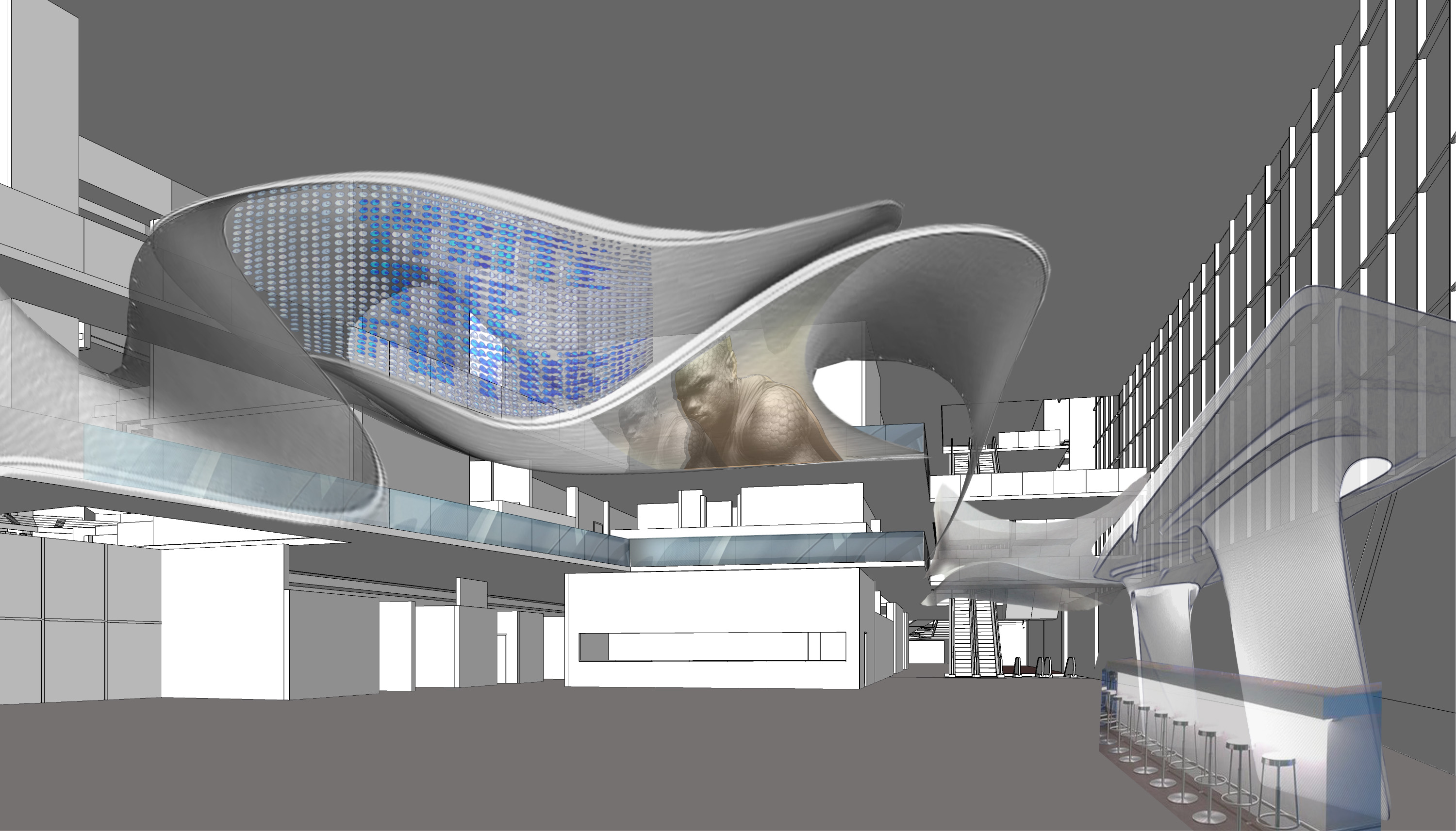 Concept Renderings - Interiors by J. Douglas Detiveaux at Coroflot.com