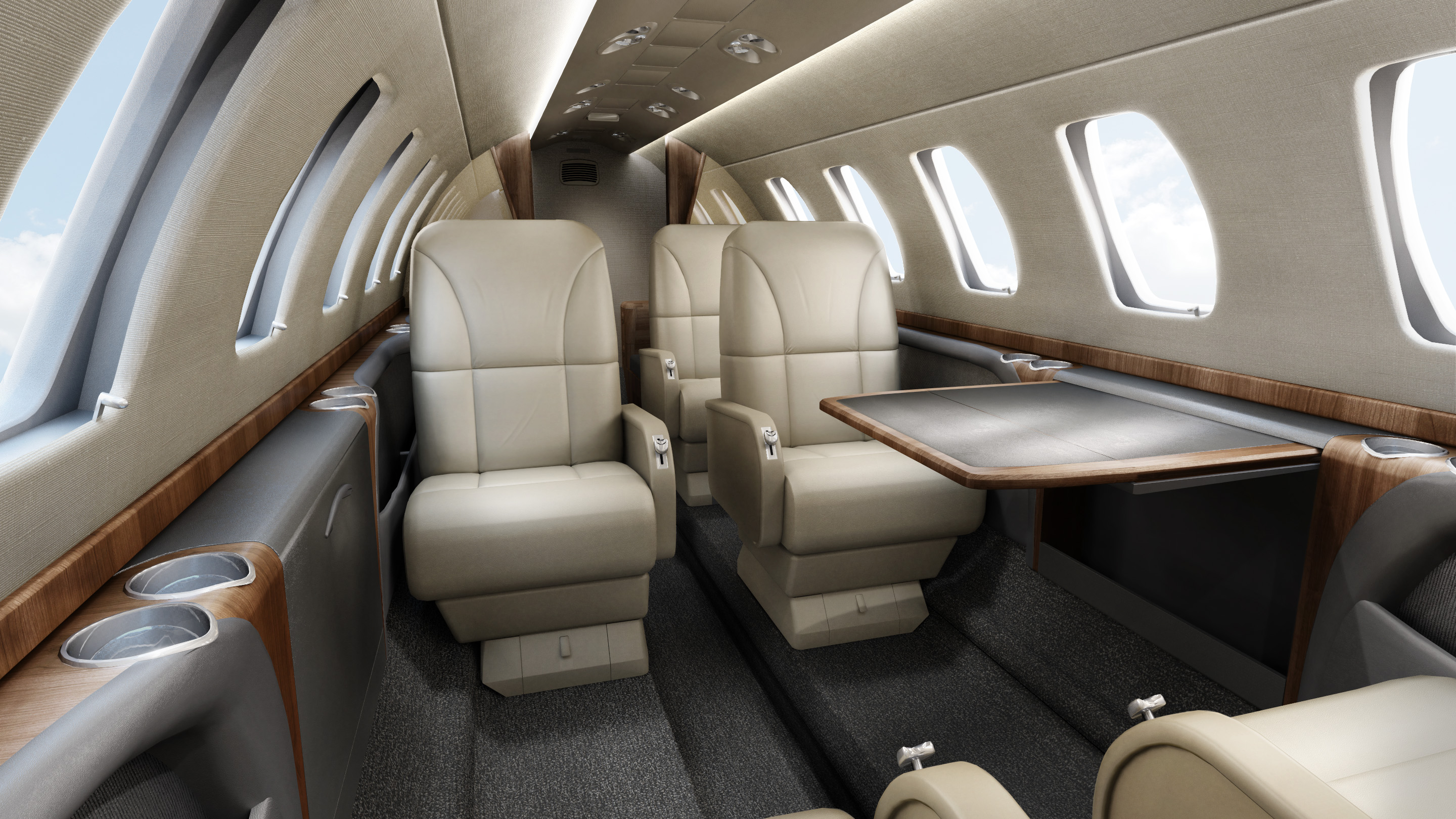 Cessna CJ3 Interior by Parker Fredlund at Coroflot.com