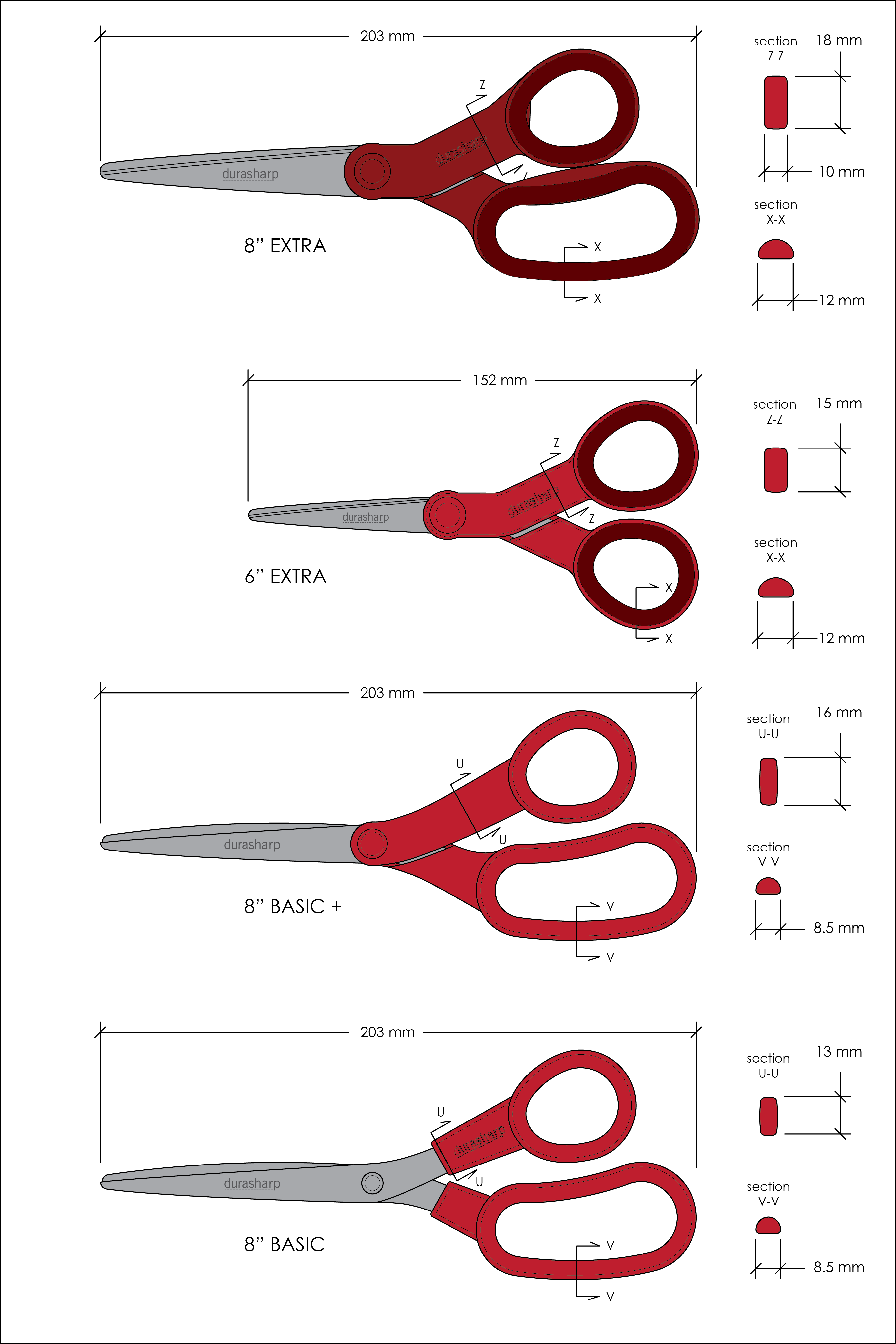 Durasharp Scissors by daniel j. lipscomb at Coroflot.com