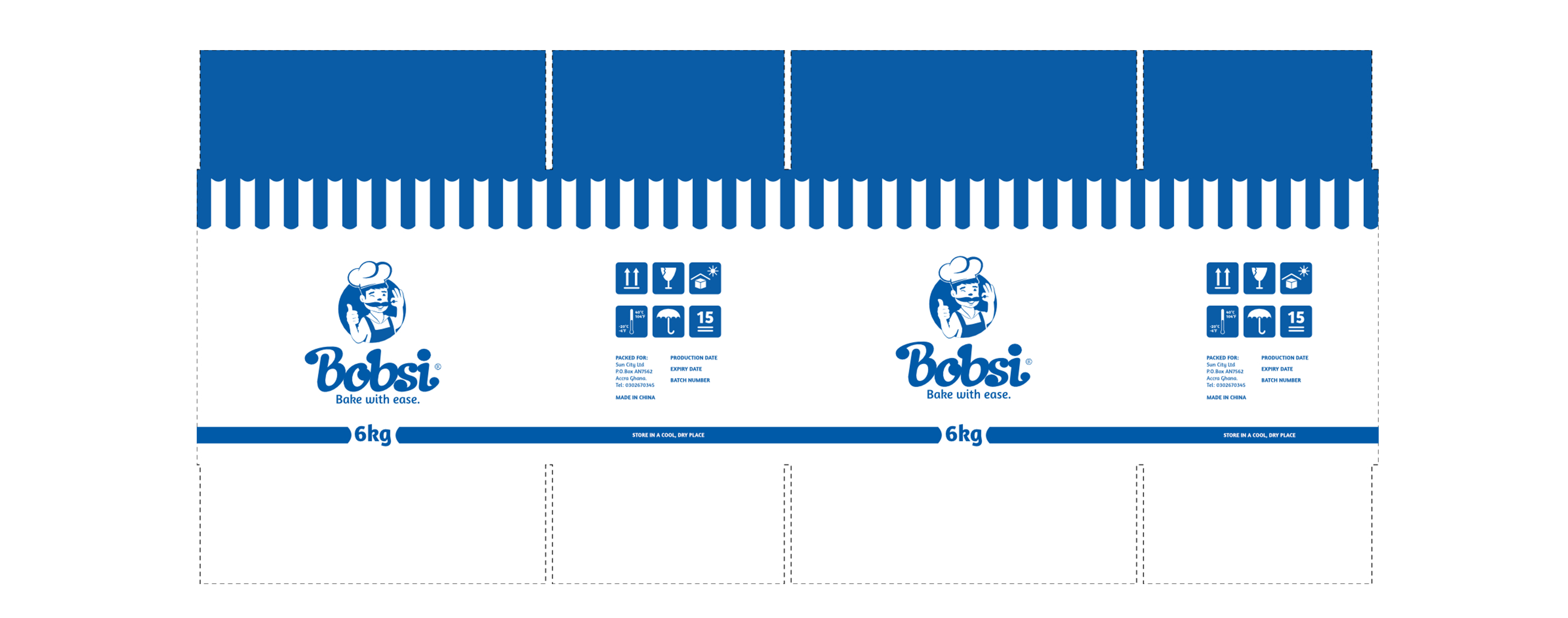 "Bobsi" Brand identity & Packaging design by Lana Zach at Coroflot.com