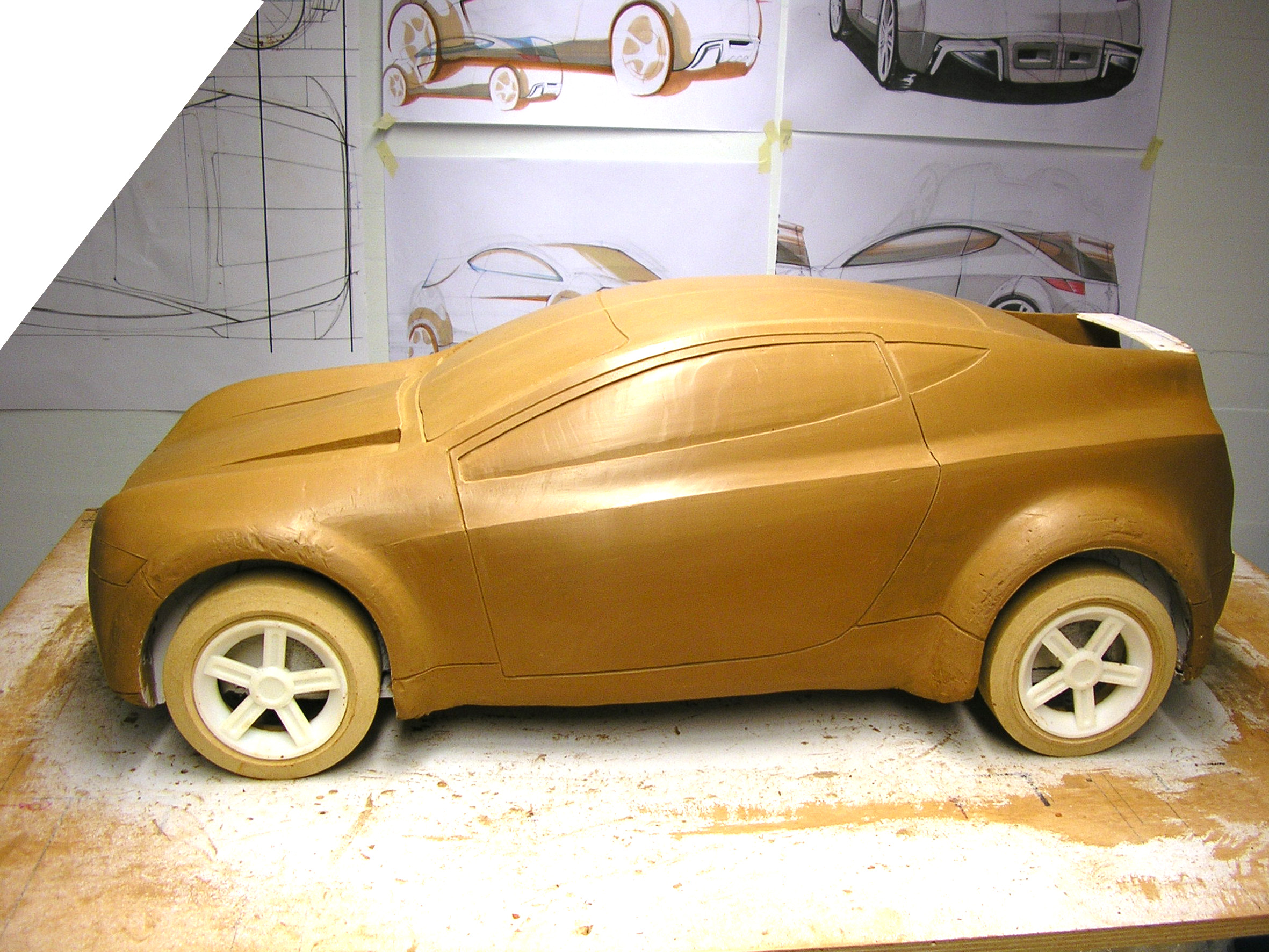 Automotive Clay Model by Maarten Timmer at Coroflot.com