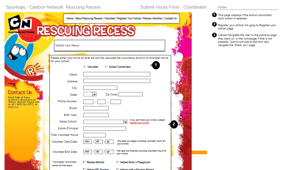 Cartoon Network - Rescue Recess by Sharon Haber at Coroflot.com