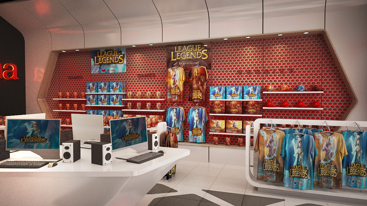 Gaming Center - Singapore by Adella Alda at Coroflot.com