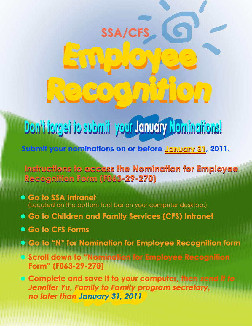 County Of Orange Employee Recognition Program By Jennifer Yu At 