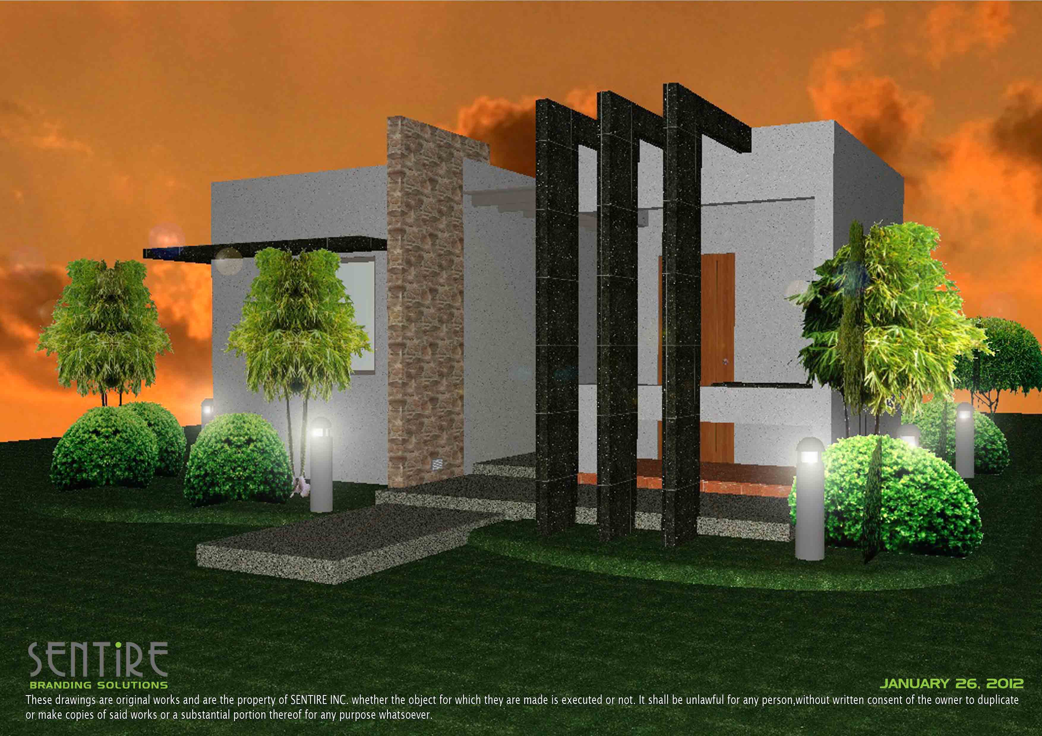 guard house & drivers quarters by allan pore at Coroflot.com