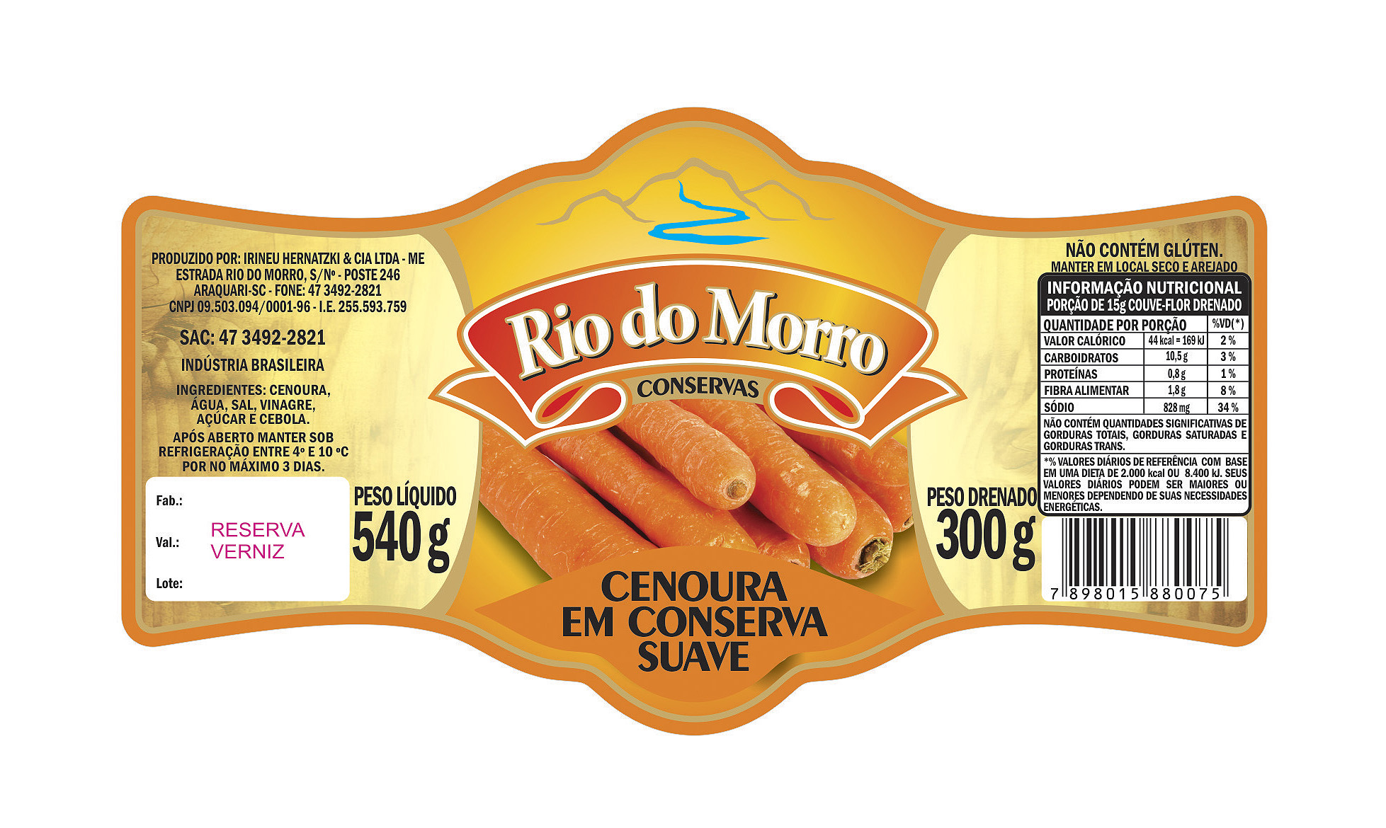 Rio do Morro - Conservas by Ricardo Augusto Hoeppers at Coroflot.com