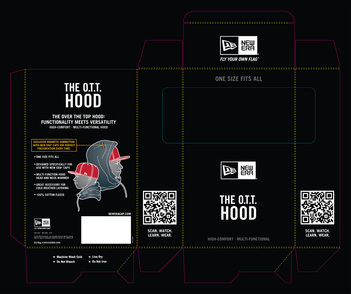 New Era Cap Packaging Design by Damon Law at Coroflot.com