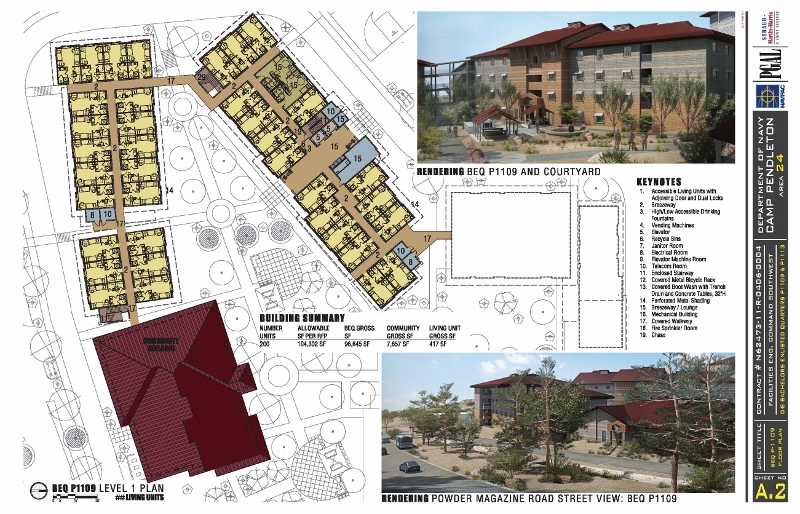 RFP Camp Pendleton Area 41 Replacement Bachelor Enlistment Quarters by ...