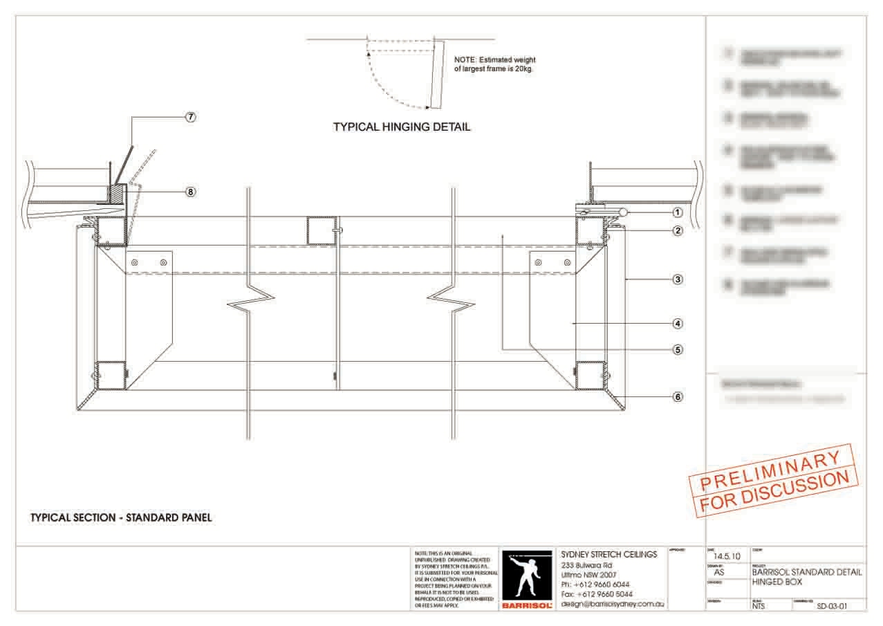 Sydney Stretch Ceilings by Aaron Sheen at Coroflot.com
