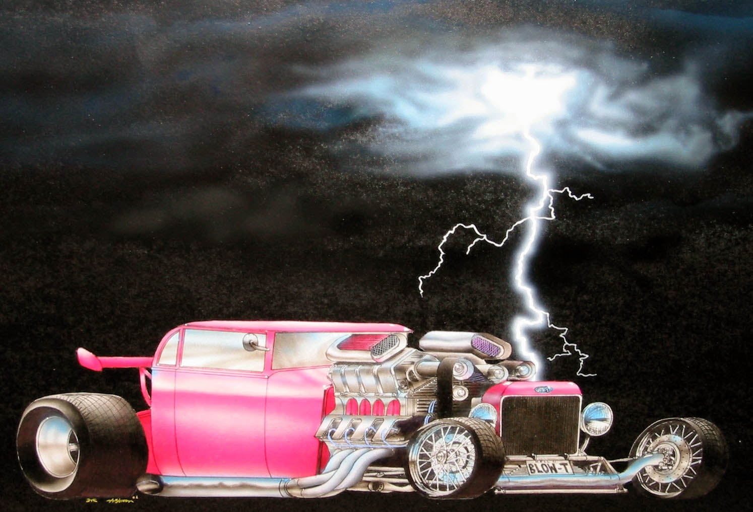 Airbrushing Artwork Examples by Aaron Sheen at Coroflot.com