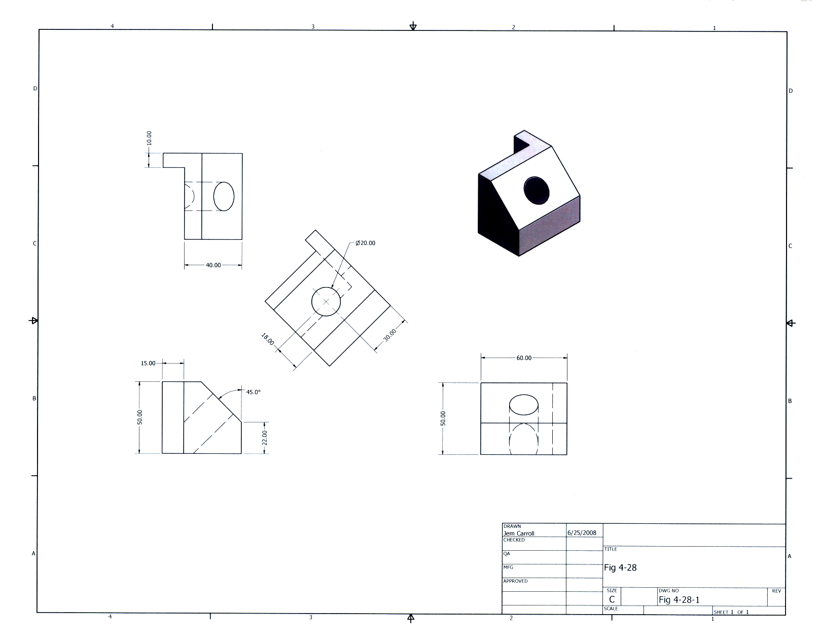 Mechanical Drawings done in Inventor by Jem Carroll at Coroflot.com