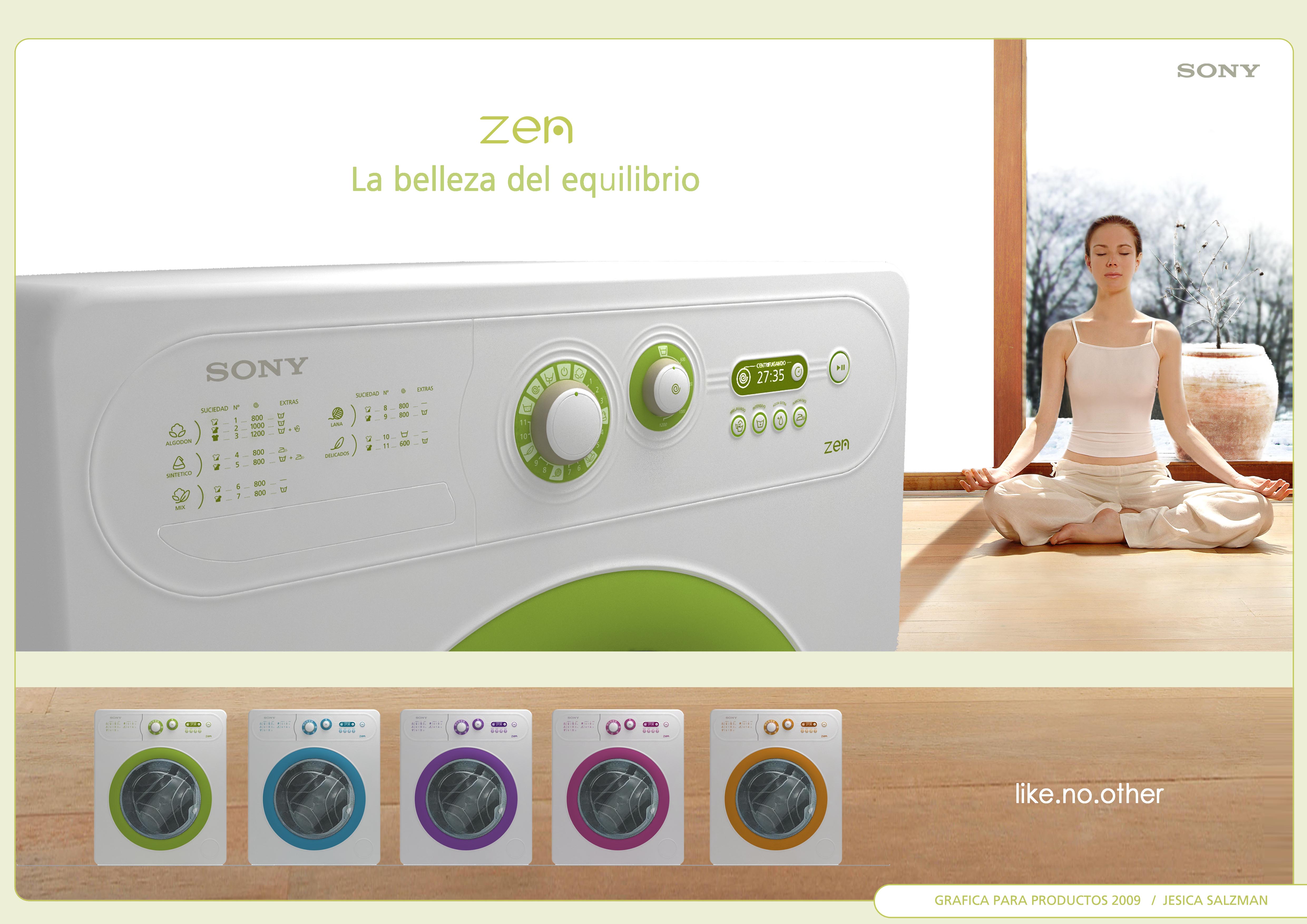 SONY zen - Washing machine by Jesica Salzman at Coroflot.com
