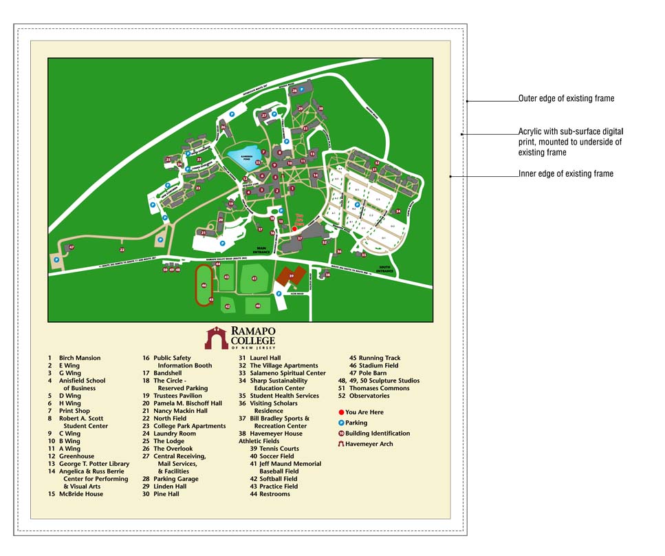 Pedestrian Wayfinding Map Panels by marisally santiago at Coroflot.com