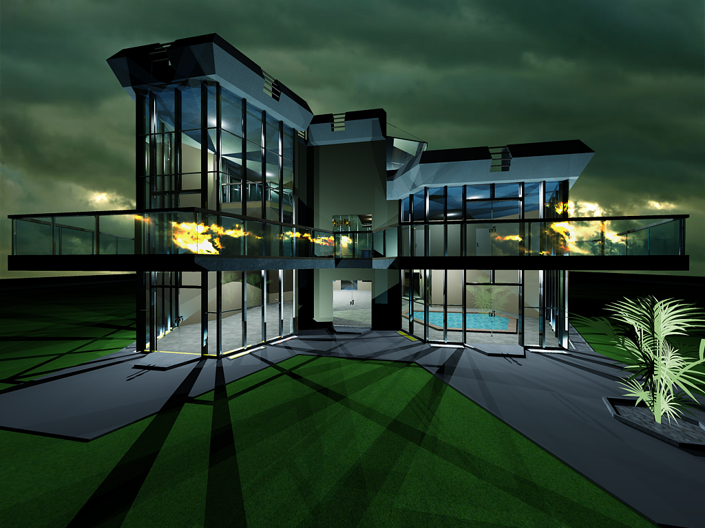 Futuristic Condo by Christian Macias at Coroflot.com