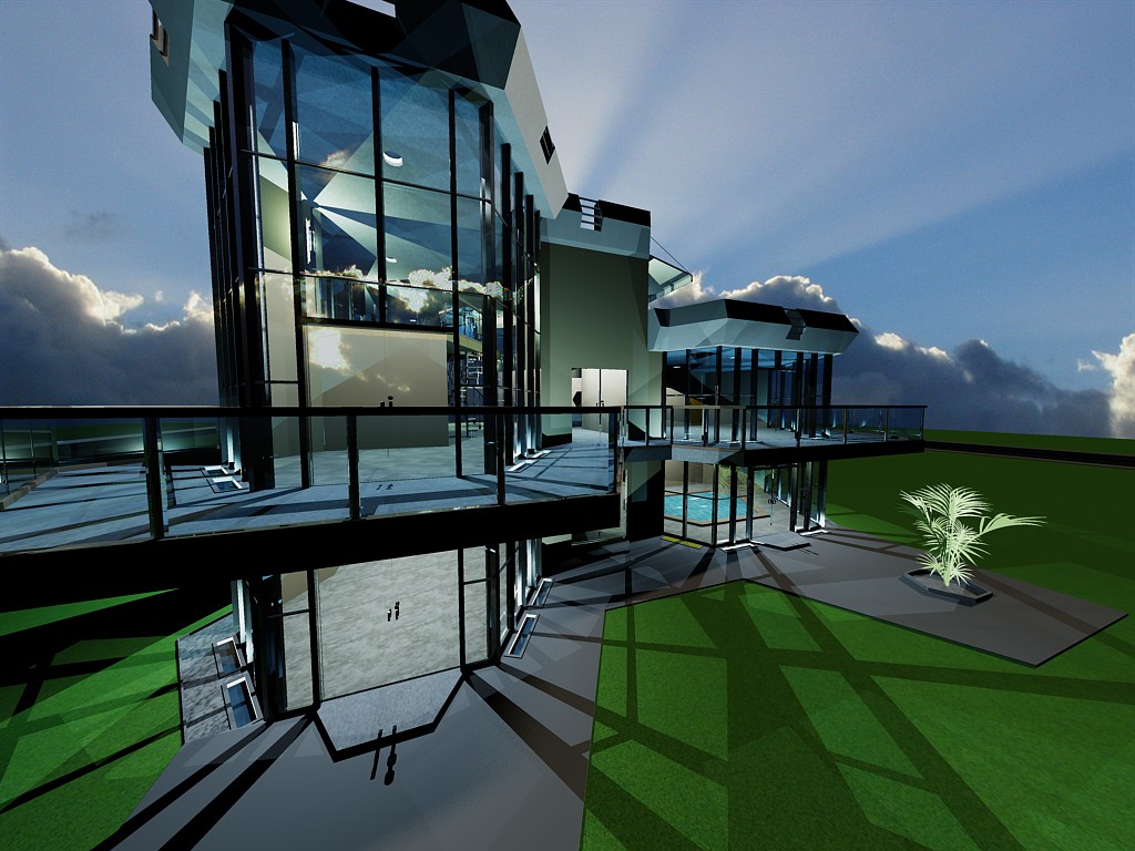 Futuristic Condo by Christian Macias at Coroflot.com