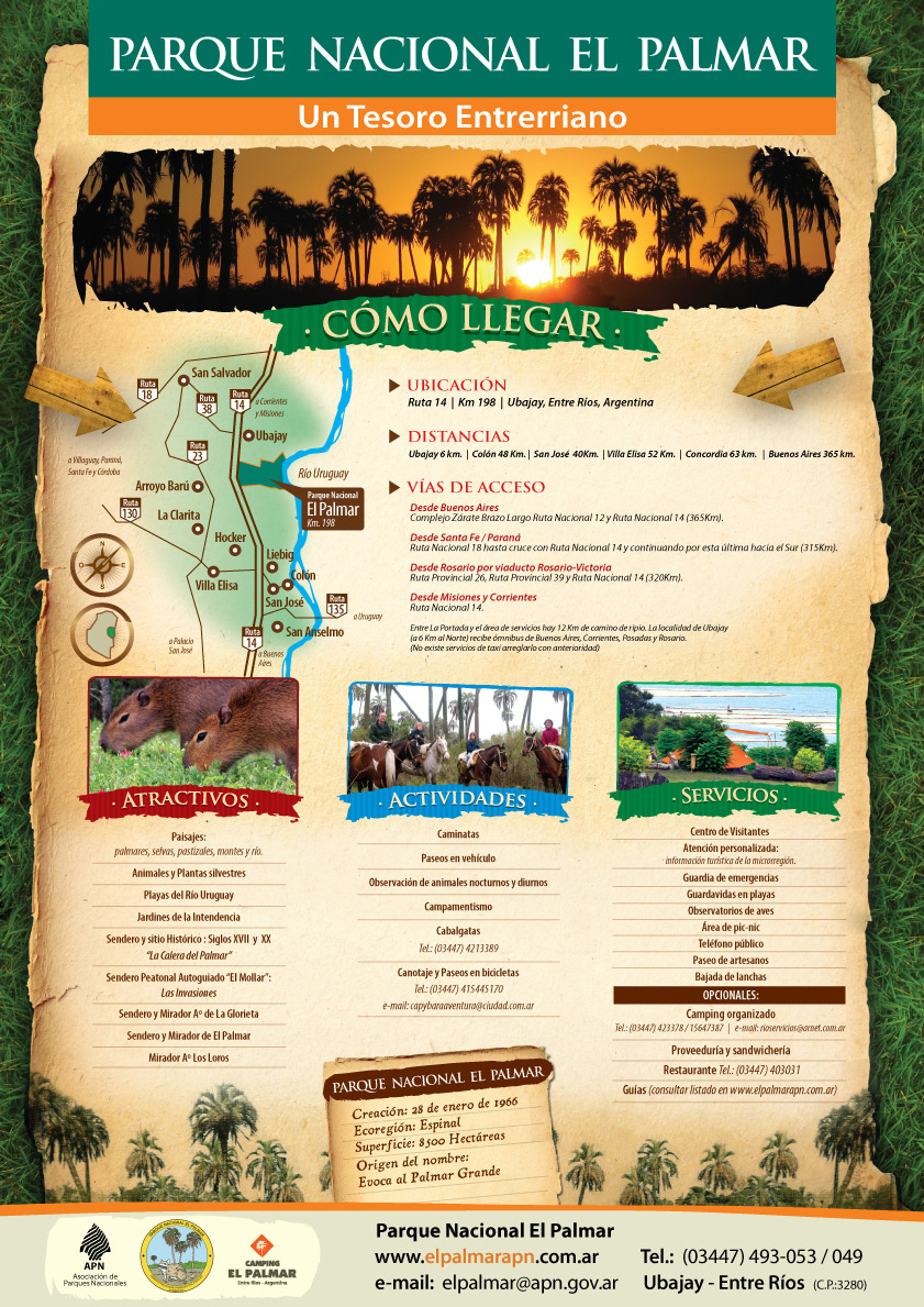 Parque Nacional El Palmar by Andres Maxit at Coroflot.com