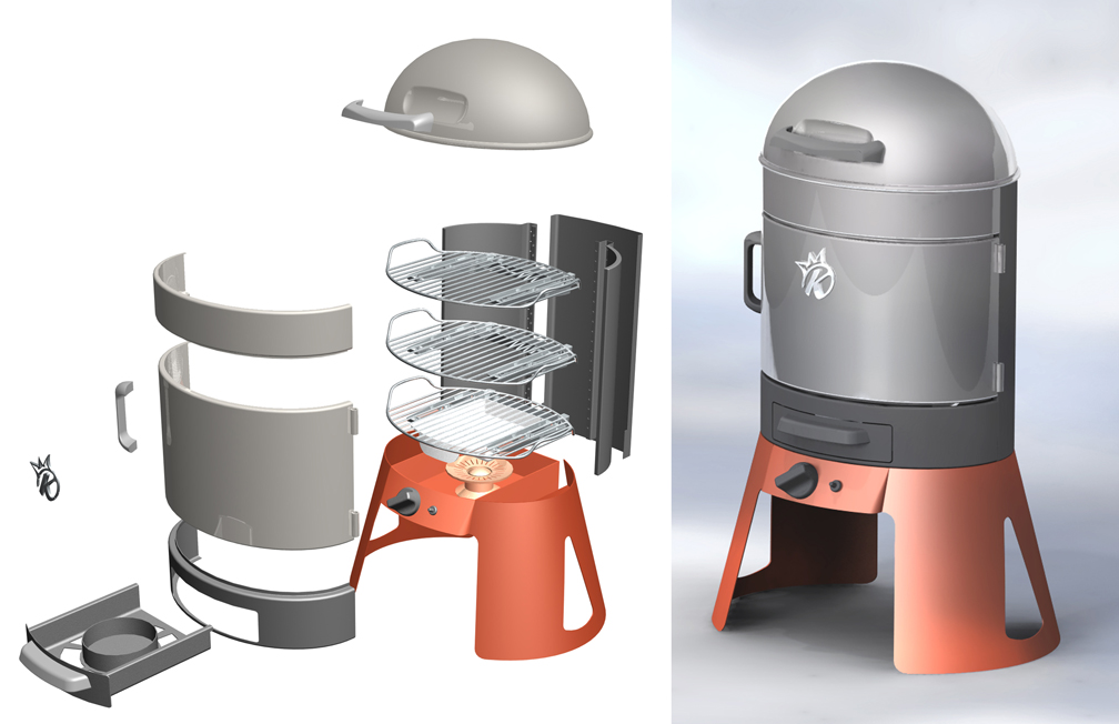 King Kooker Smoker Concepts by Rudy Munoz at Coroflot.com