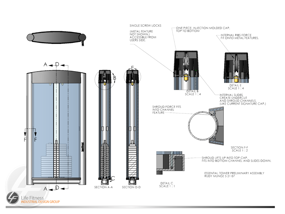 Optima Weight Machines by Rudy Munoz at Coroflot.com