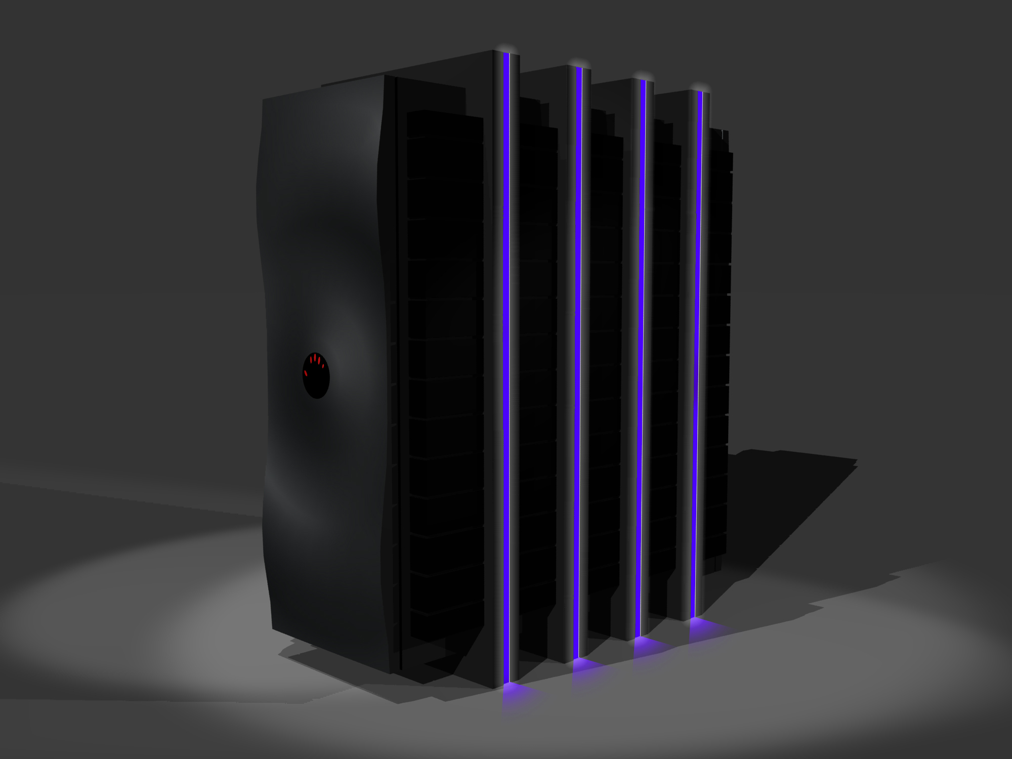 Cray Computer Concept by Rudy Munoz at Coroflot.com