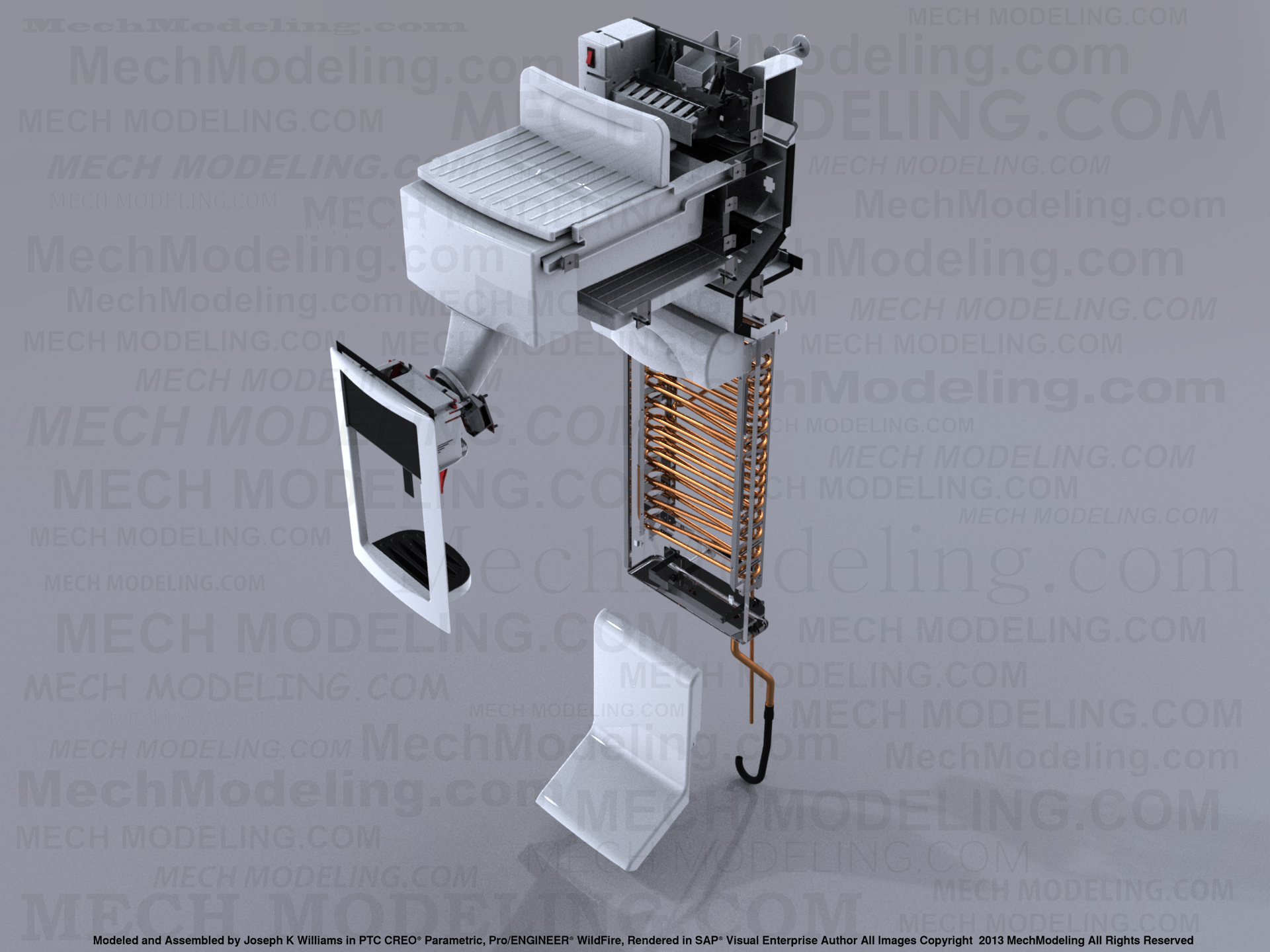 Refrigerator Sheet Metal Components. by Joseph K. Williams Jr. at ...