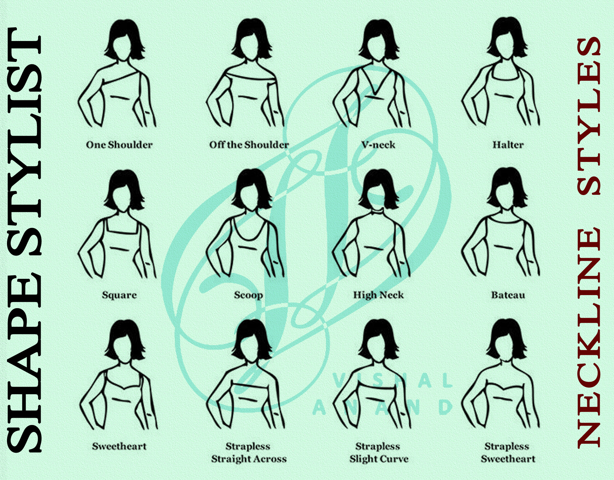 HOW TO DRESS FOR YOUR BODY SHAPE-WOMEN-SHAPE STYLIST by Vishal Anand at ...